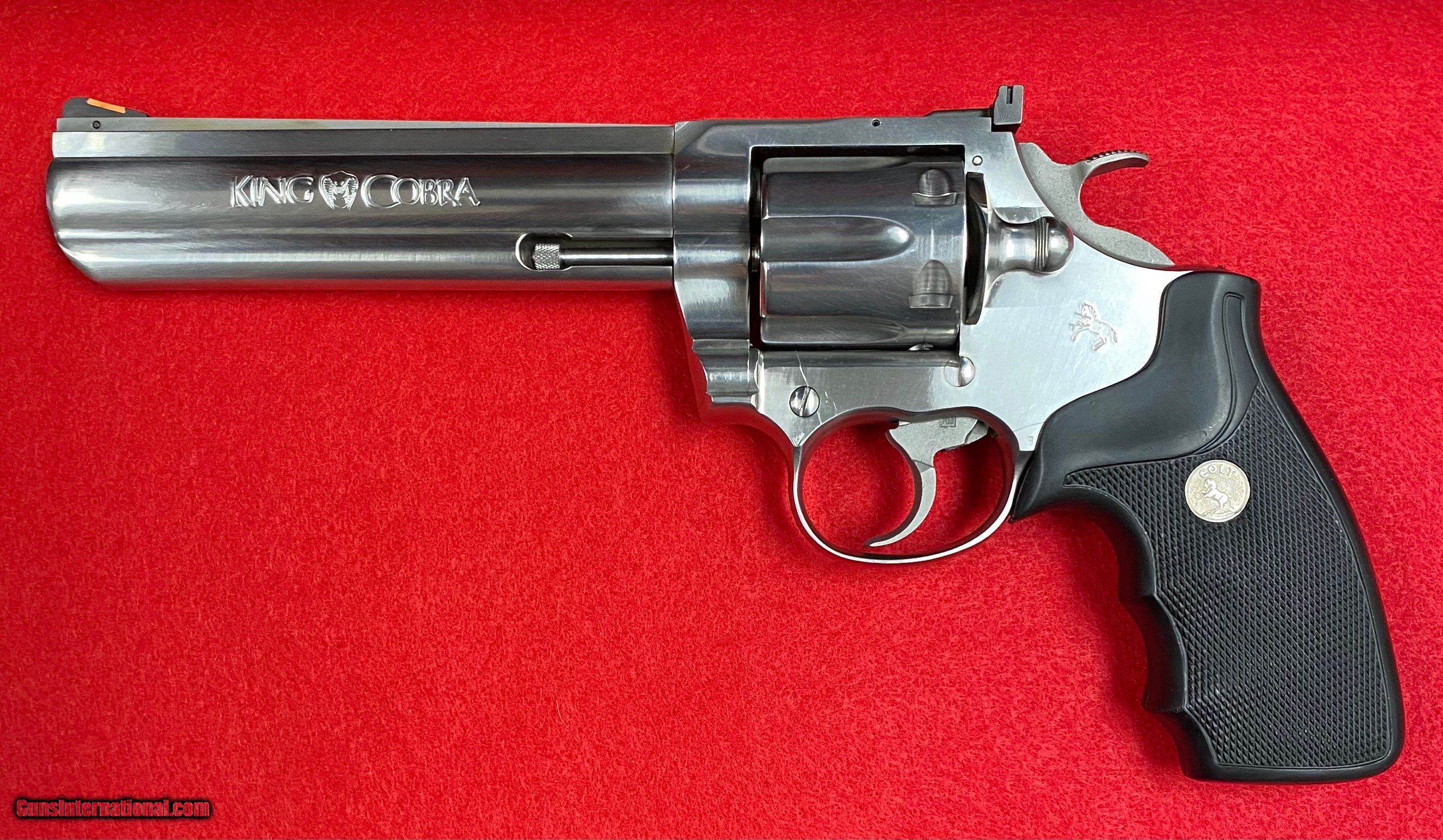 Vintage Colt King Cobra SS 6” Barrel .357 Magnum Revolver Manufactured ...