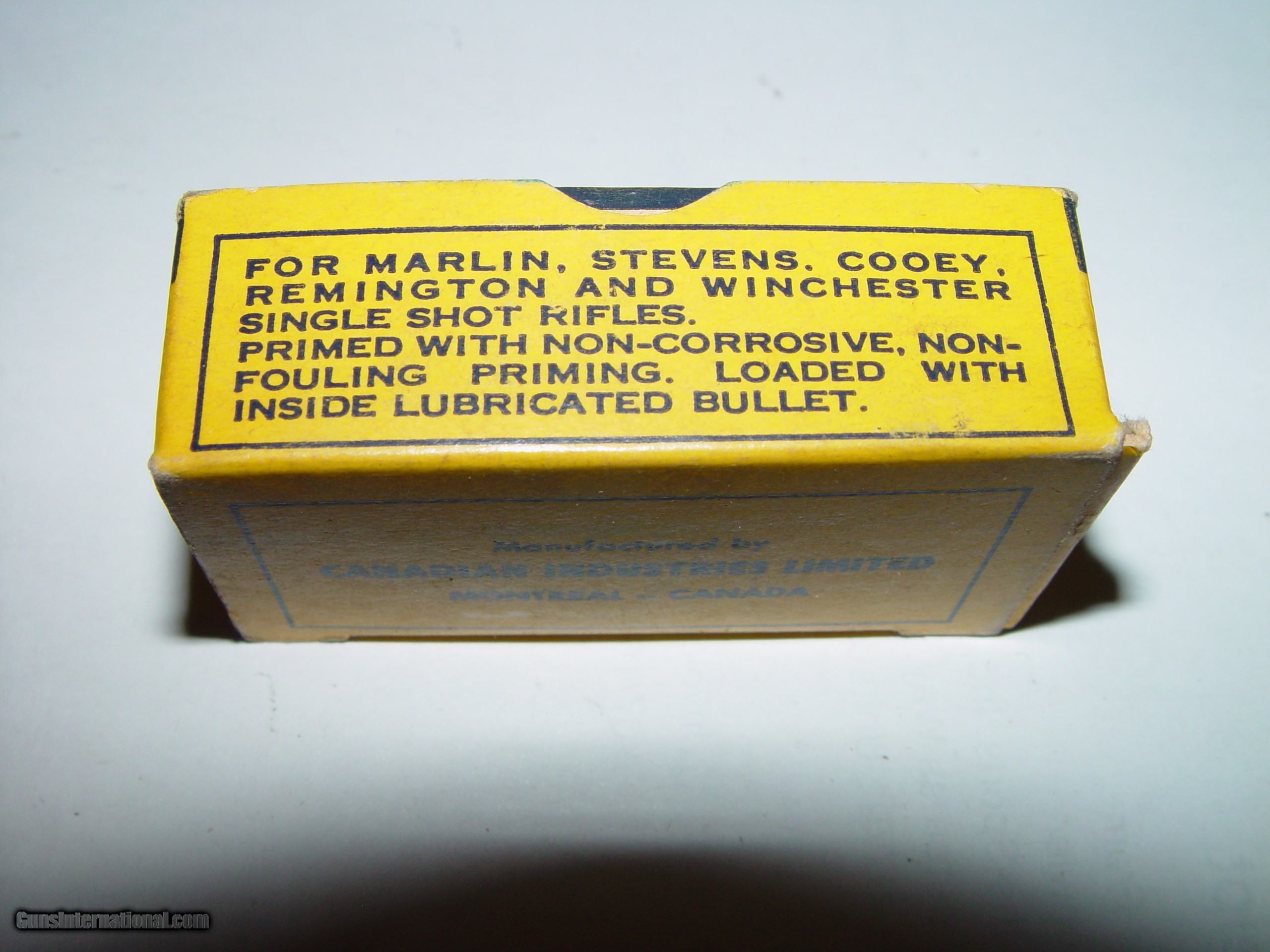 50 Rounds of Canuck .25 Stevens Short Rim Fire Cartridges