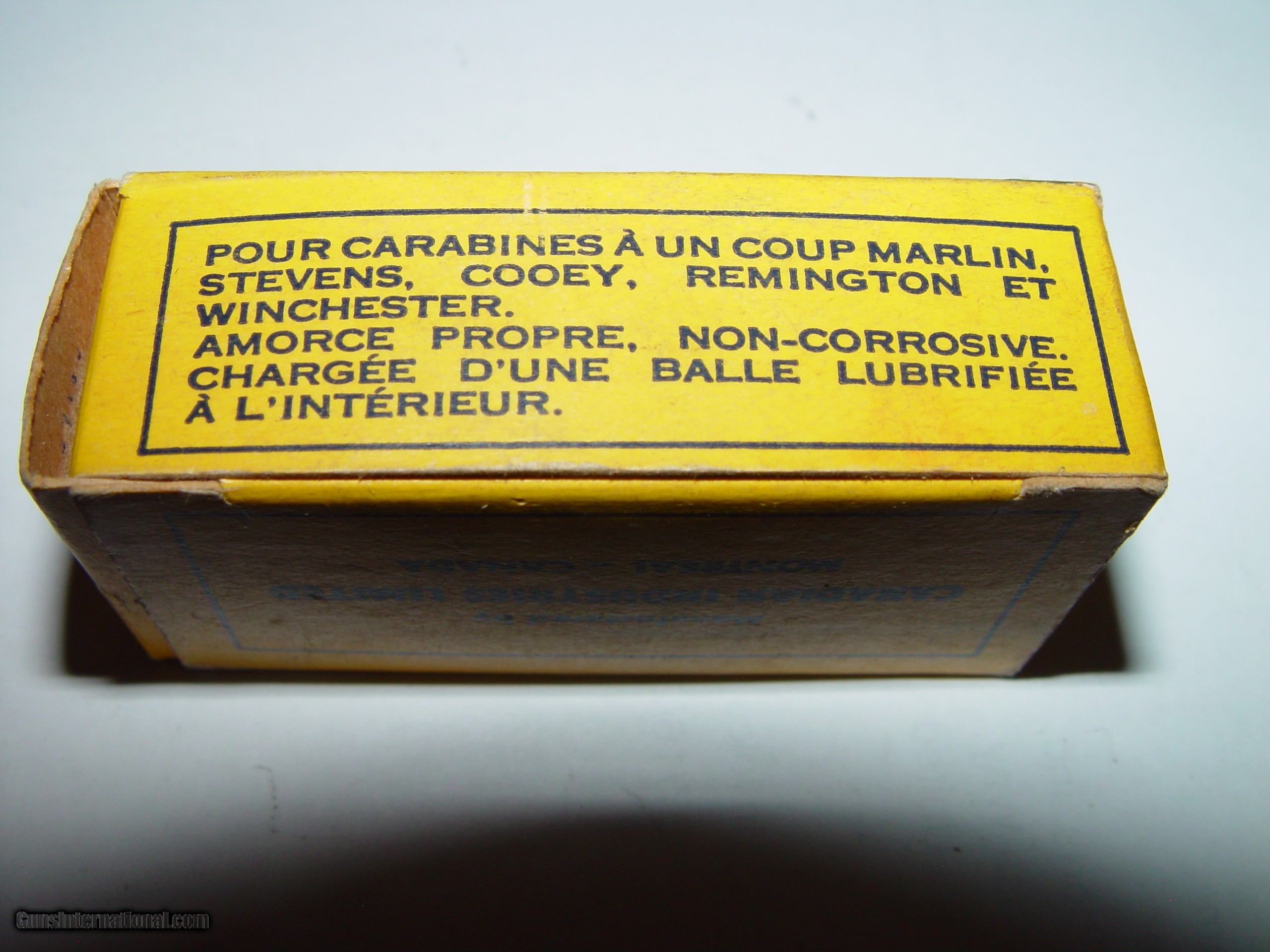 50 Rounds of Canuck .25 Stevens Short Rim Fire Cartridges