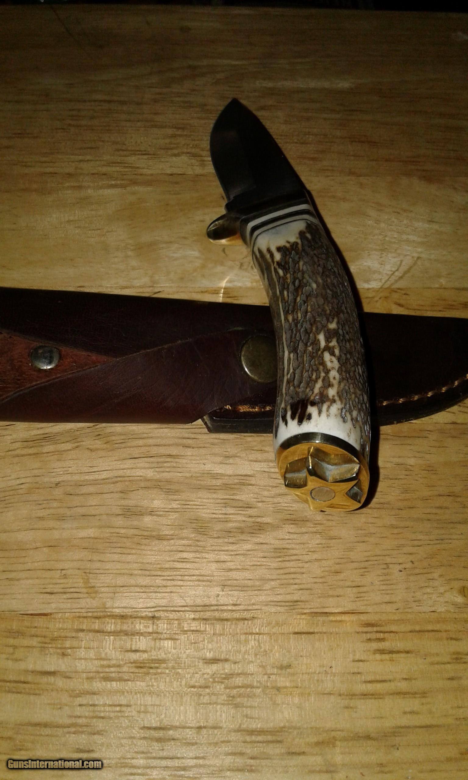 Stag Handled knife