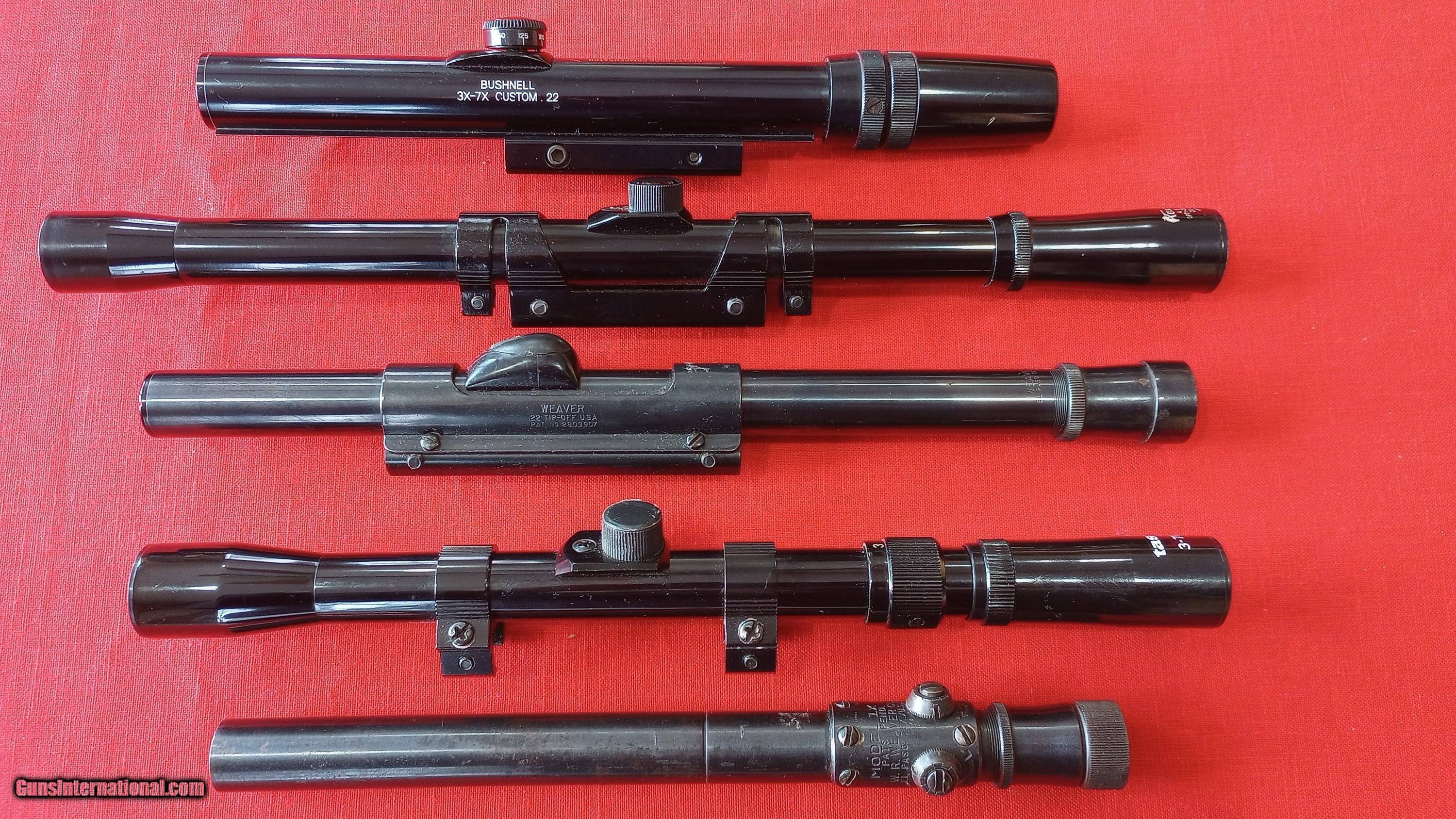 Vintage .22 Scopes