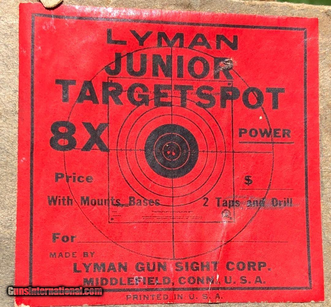 Lyman Junior Targetspot 8X Vintage Scope