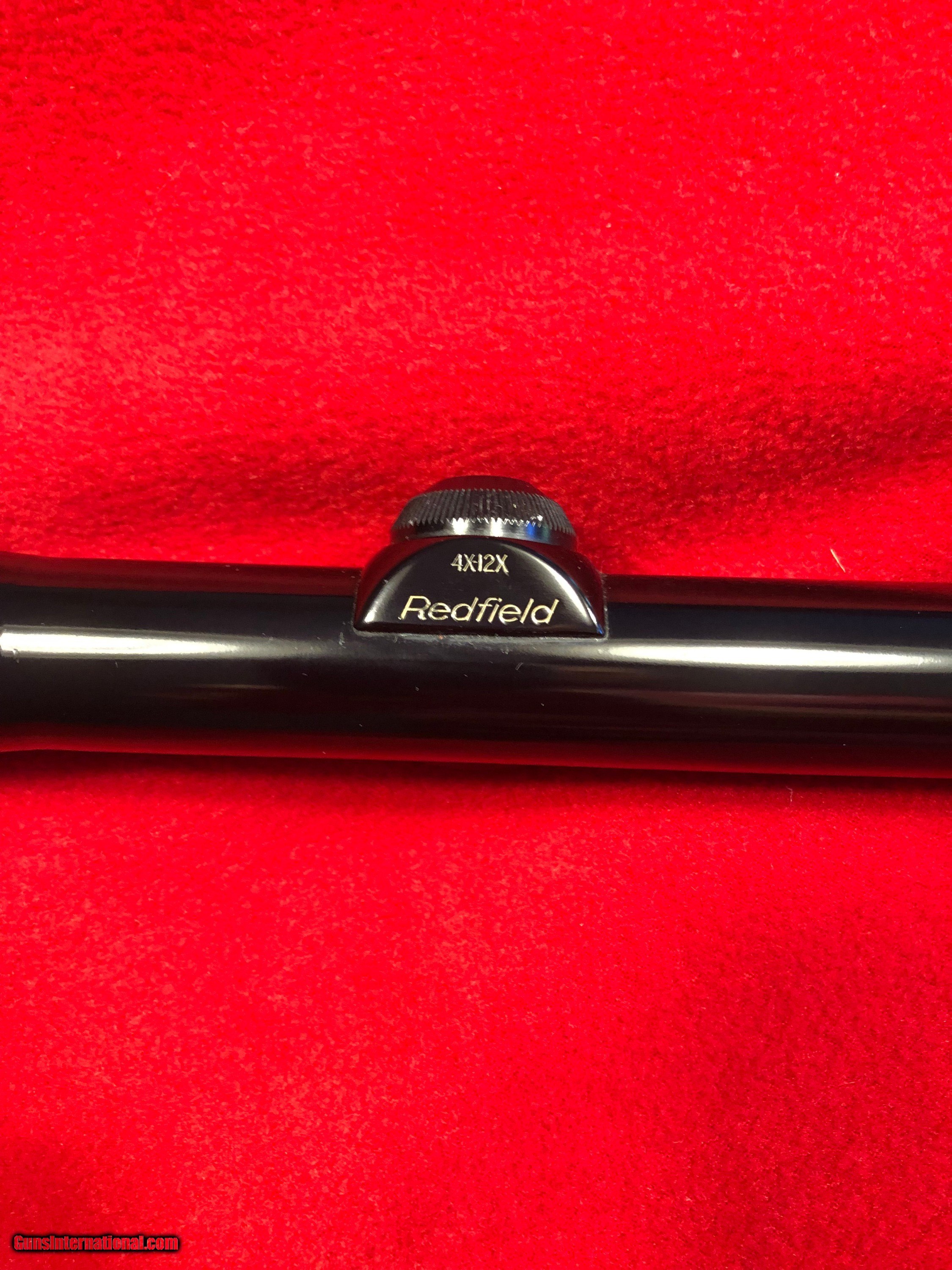 Redfield Gunsight Company ** Denver Colorado ** Made in USA ** Vintage 4x12 Power Scope with ...