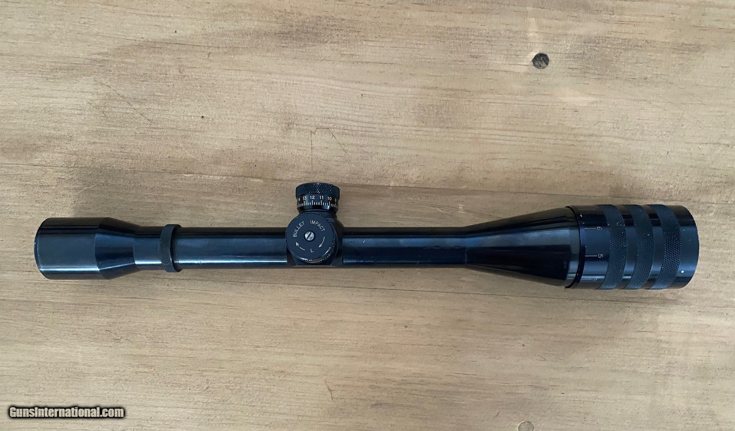 Vintage weaver T10 microtrac target varmint scope