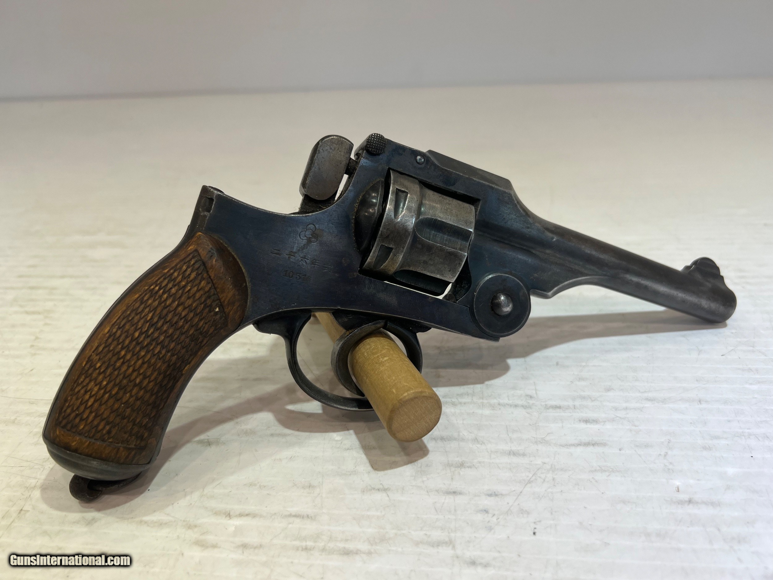 Used Japanese Nambu Type 26 Revolver, 4.75" Barrel
