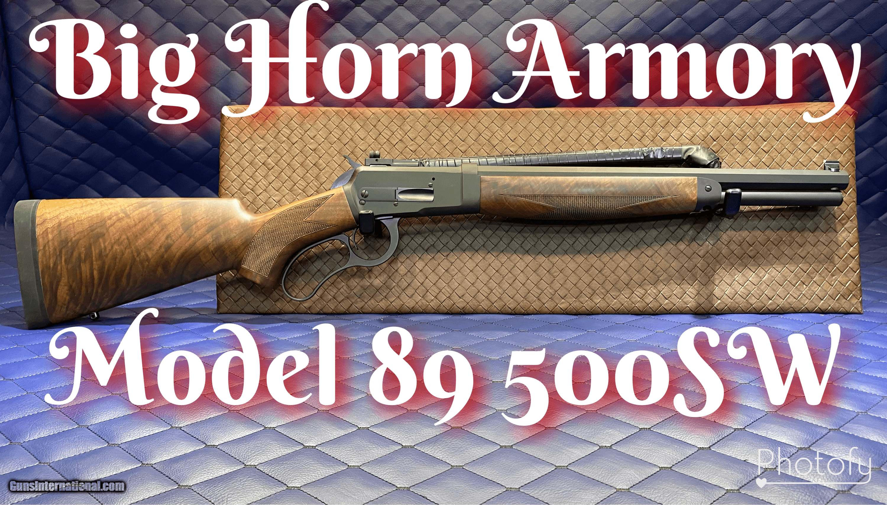 Big Horn Armory Model 89 500 SW Smith Wesson 16" octagon barrel Trapper ...