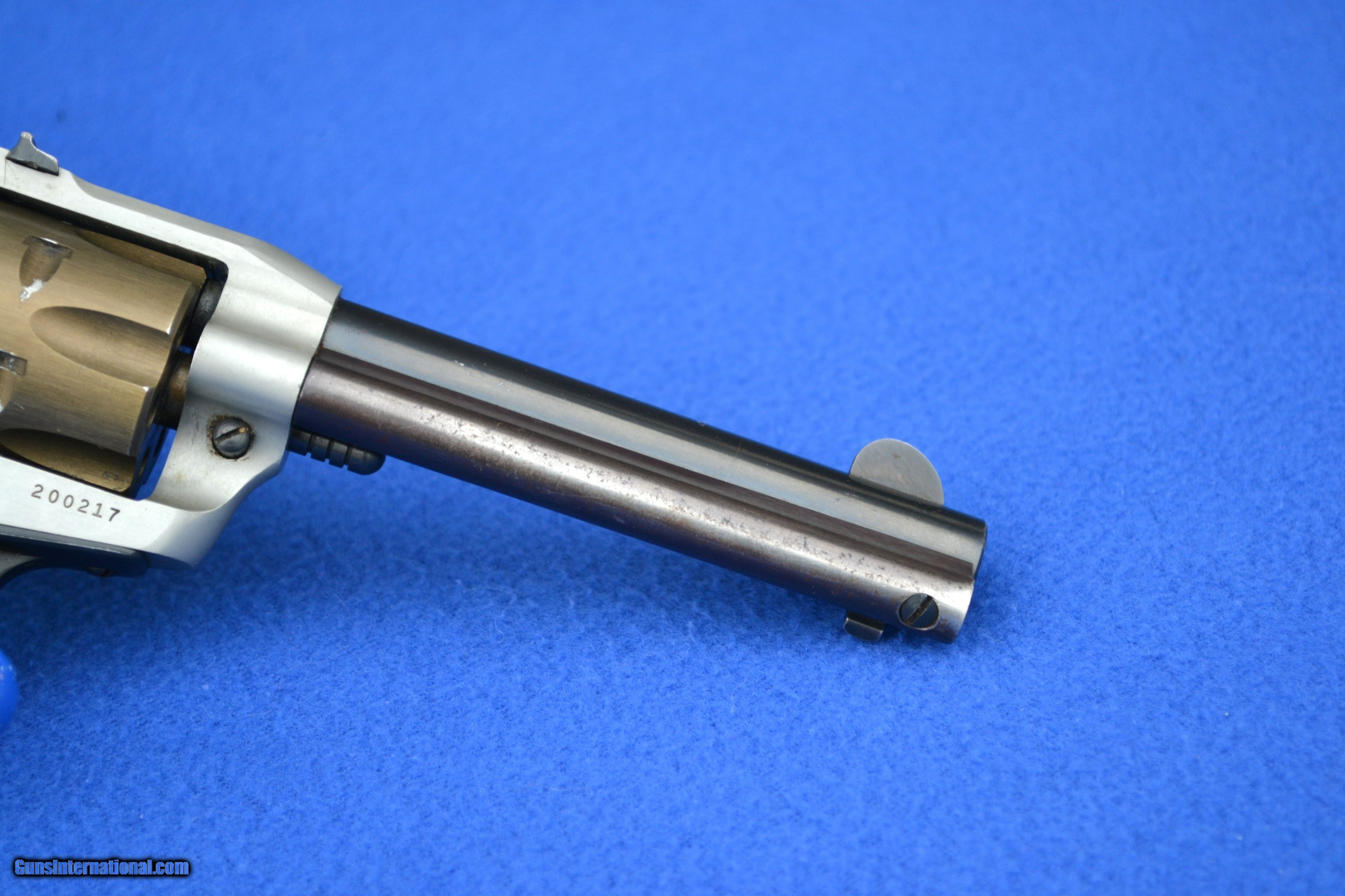 Ruger Tri Color Lightweight Single Six Flat Gate .22 LR 3 Digit Serial ...