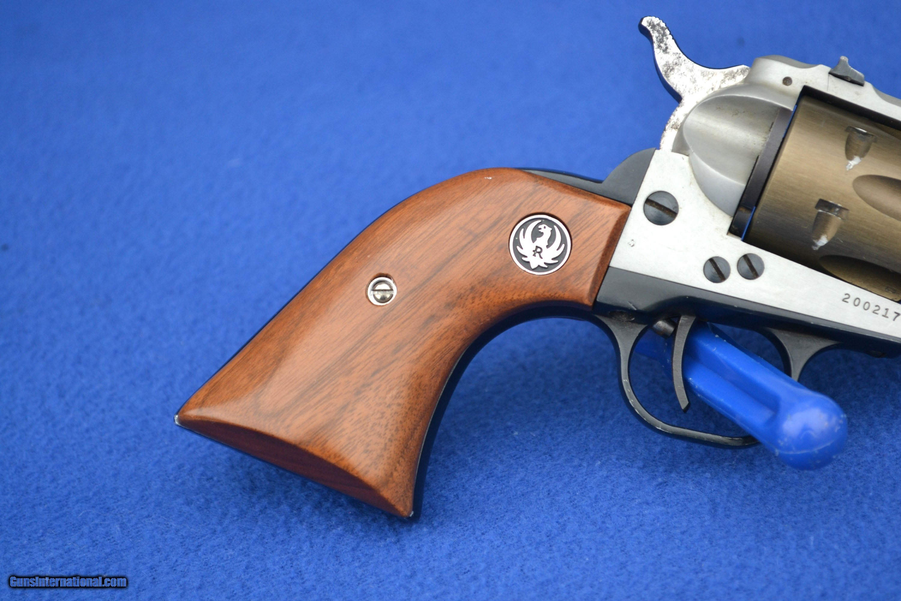 Ruger Tri Color Lightweight Single Six Flat Gate .22 LR 3 Digit Serial ...