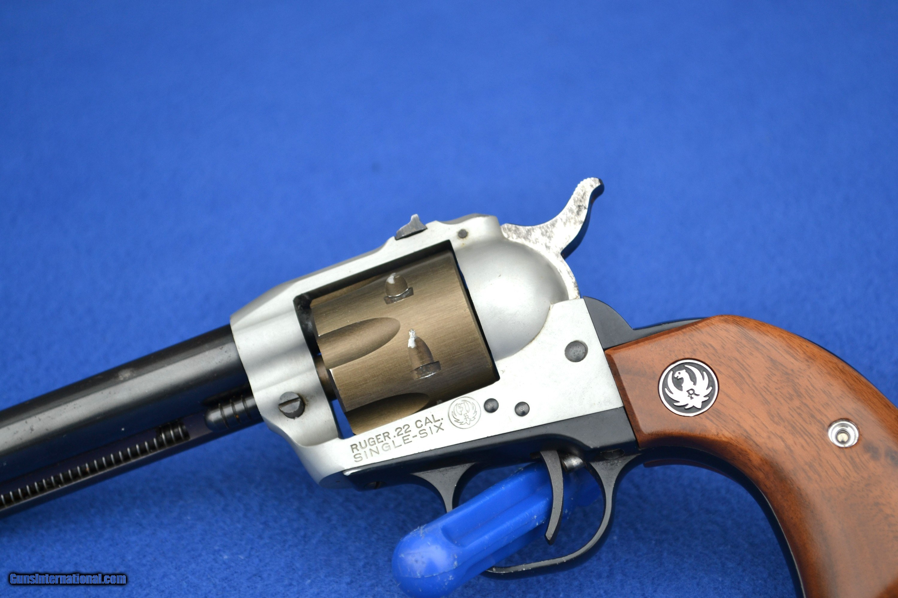 Ruger Tri Color Lightweight Single Six Flat Gate .22 LR 3 Digit Serial ...