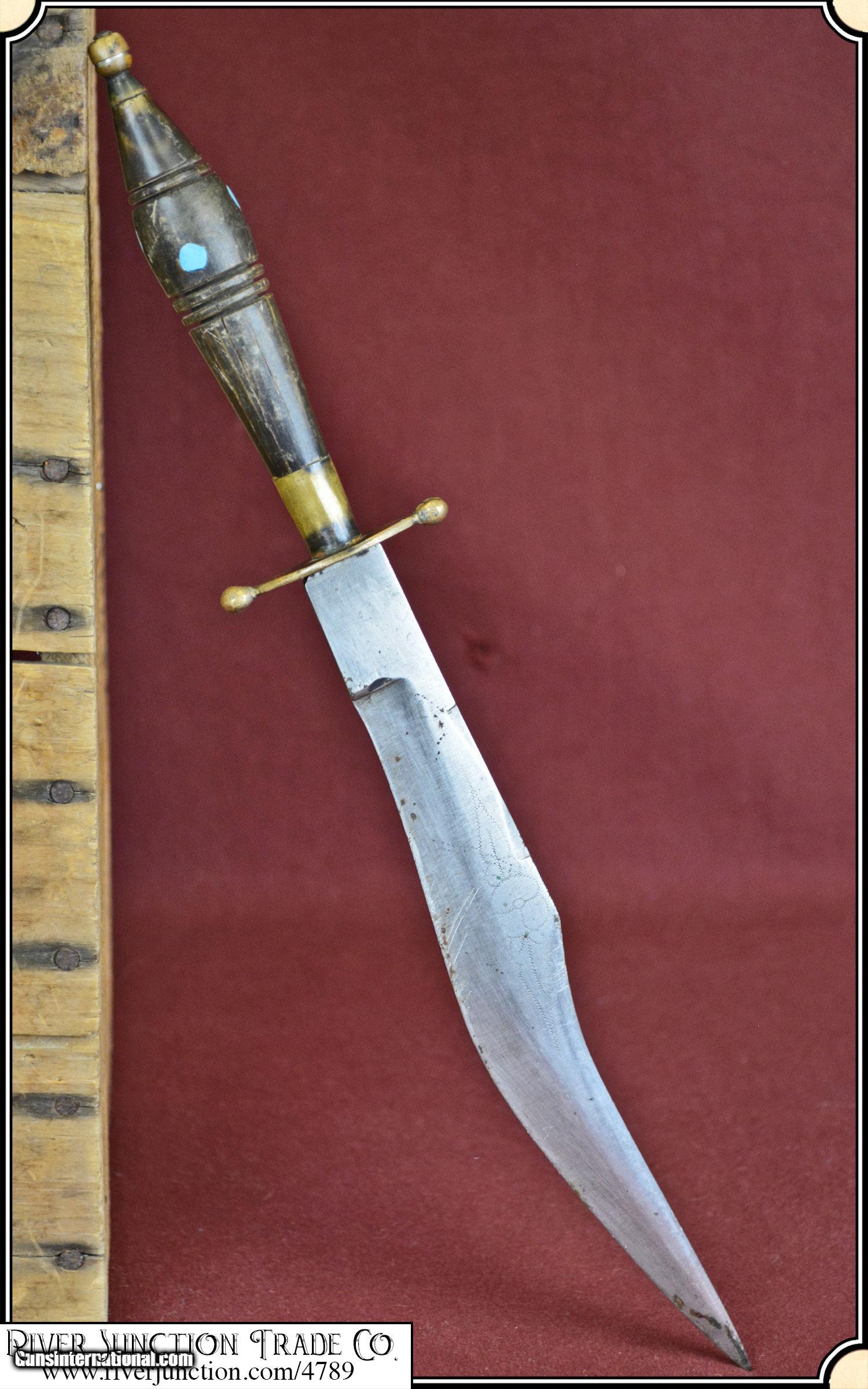Scorpion Blade Antique Mexican Knife