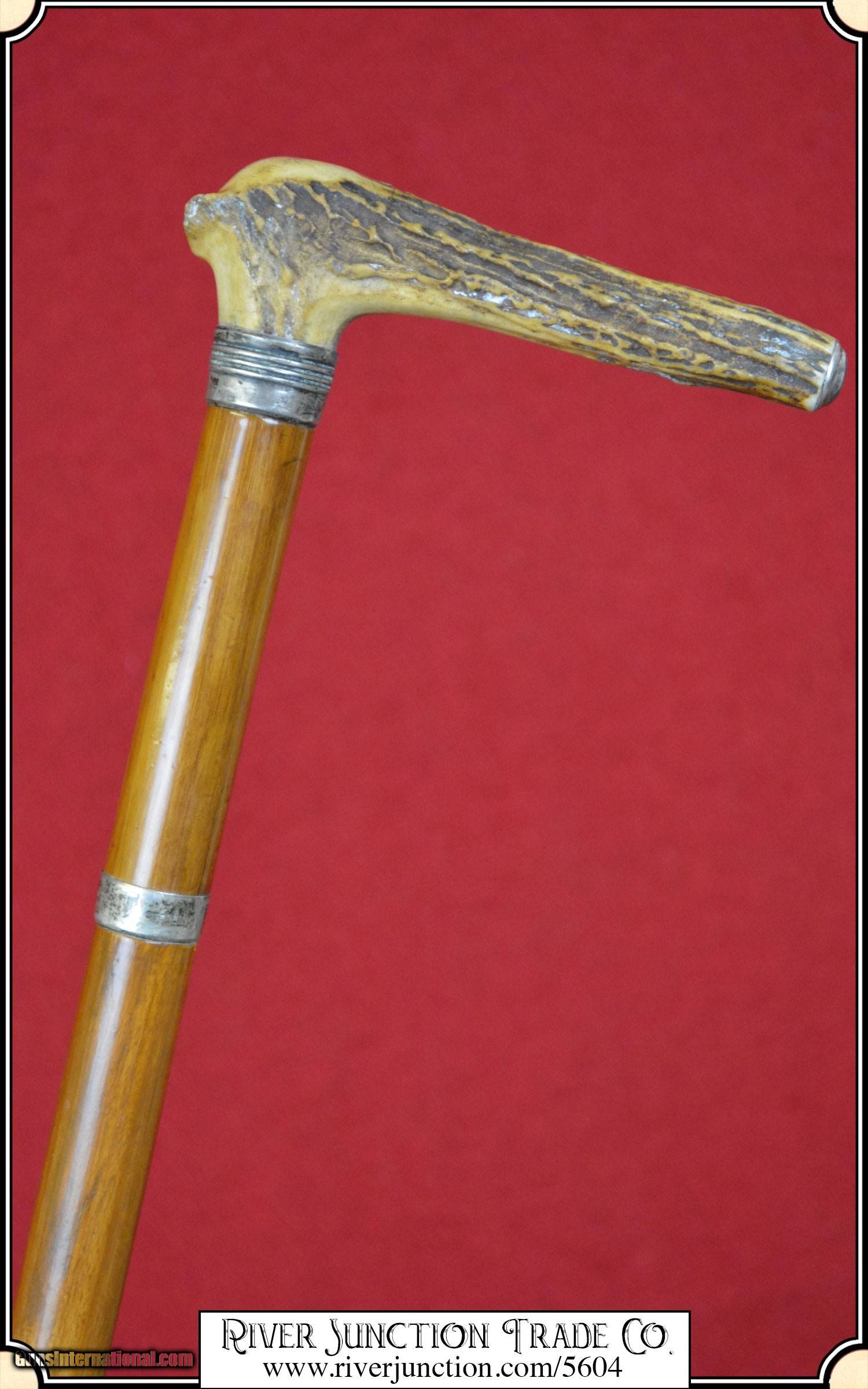 Stag Handled Walking Cane