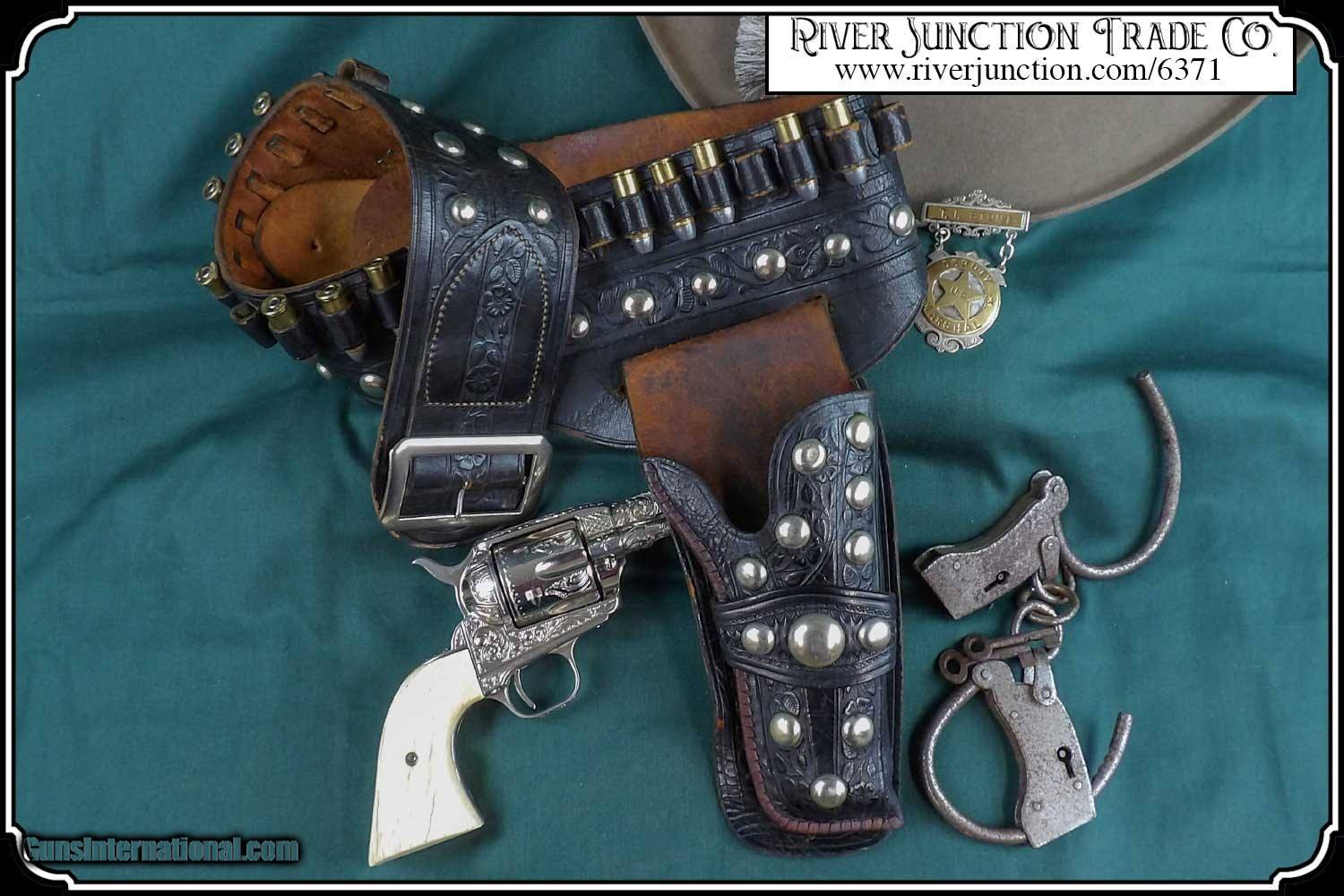 Vintage Western Movie Star Original Buscadero rig