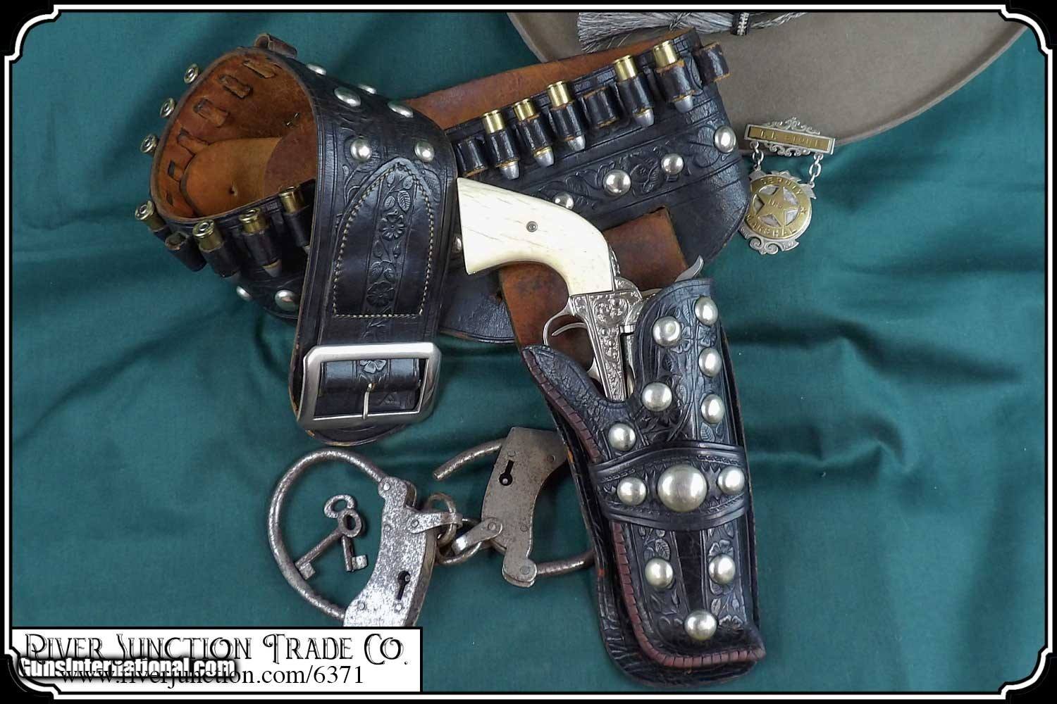 Vintage Western Movie Star Original Buscadero rig