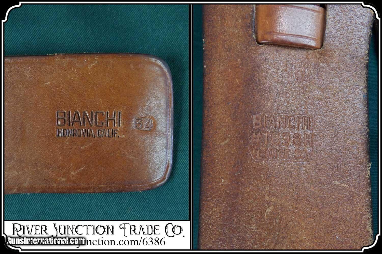 Holster - Vintage John Bianchi #1898H rig. Matt Dillon and GUNSMOKE