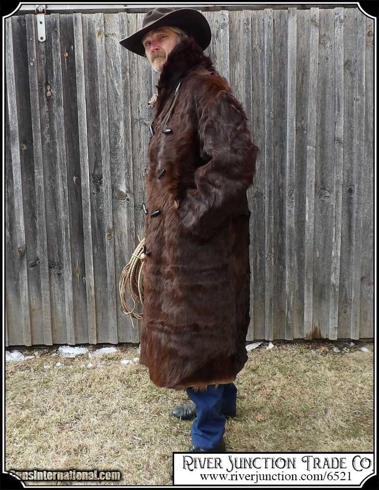 Stagecoach Driver's Hair-on-Horsehide Coat