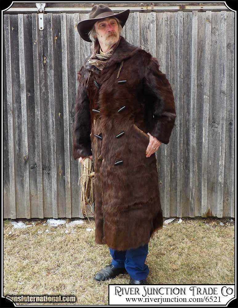 Stagecoach Driver's Hair-on-Horsehide Coat