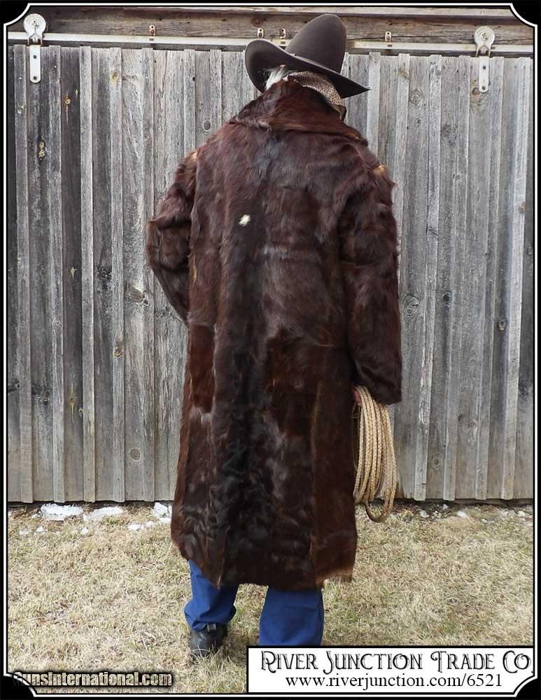 Stagecoach Driver's Hair-on-Horsehide Coat