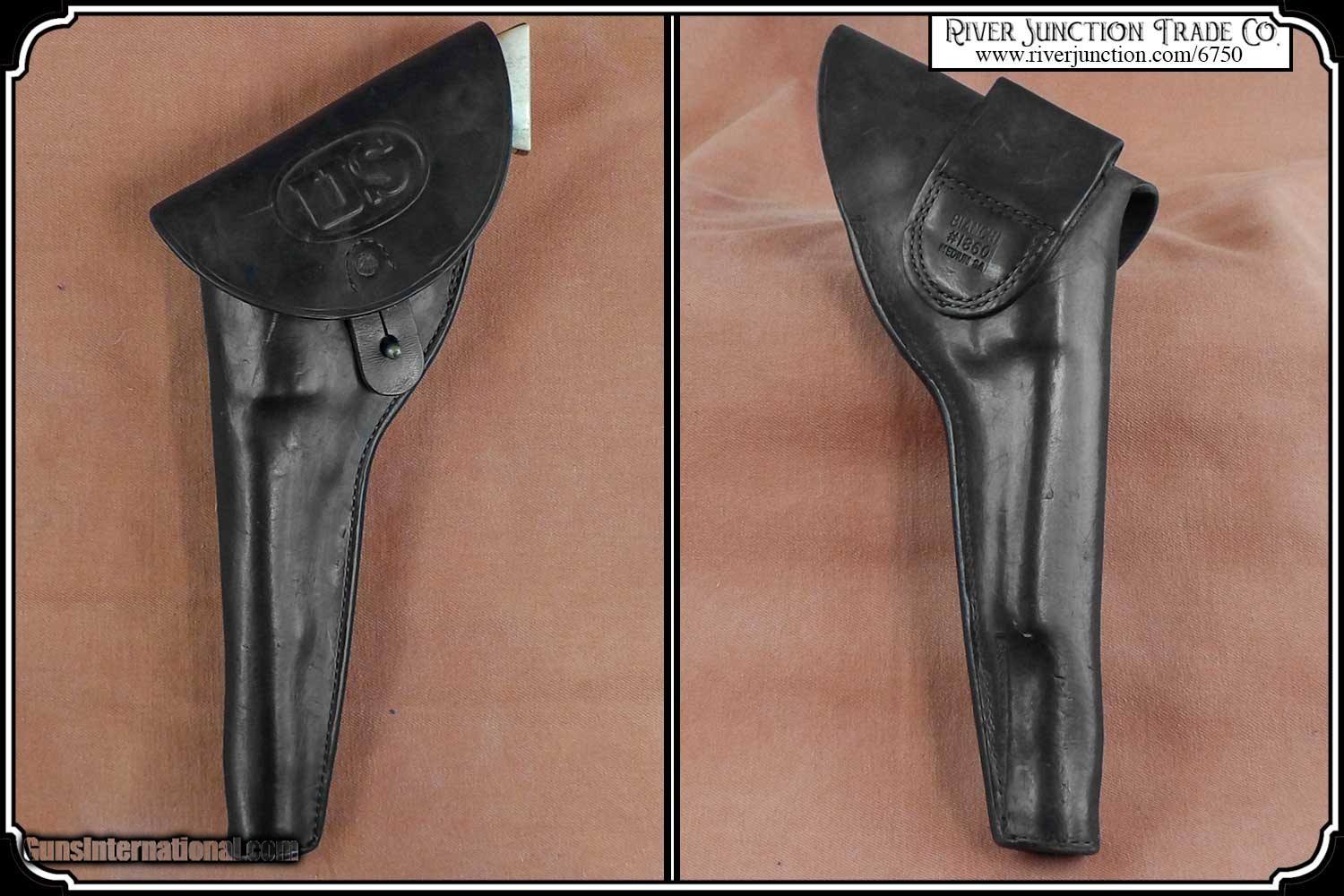 Vintage John Bianchi #1860 "7th Cavalry Flap Holster"