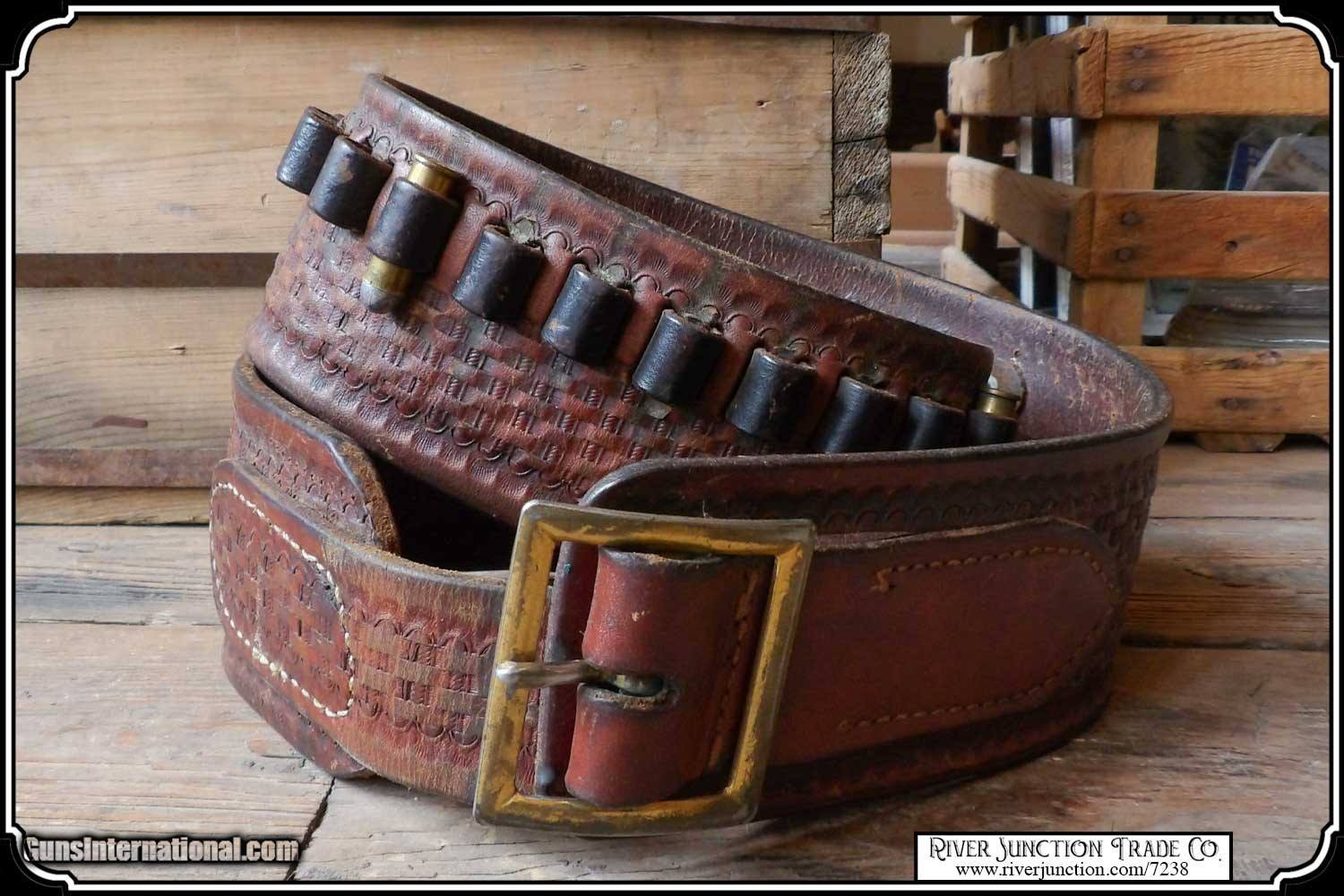 Vintage .38 cal Cartridge Belt
