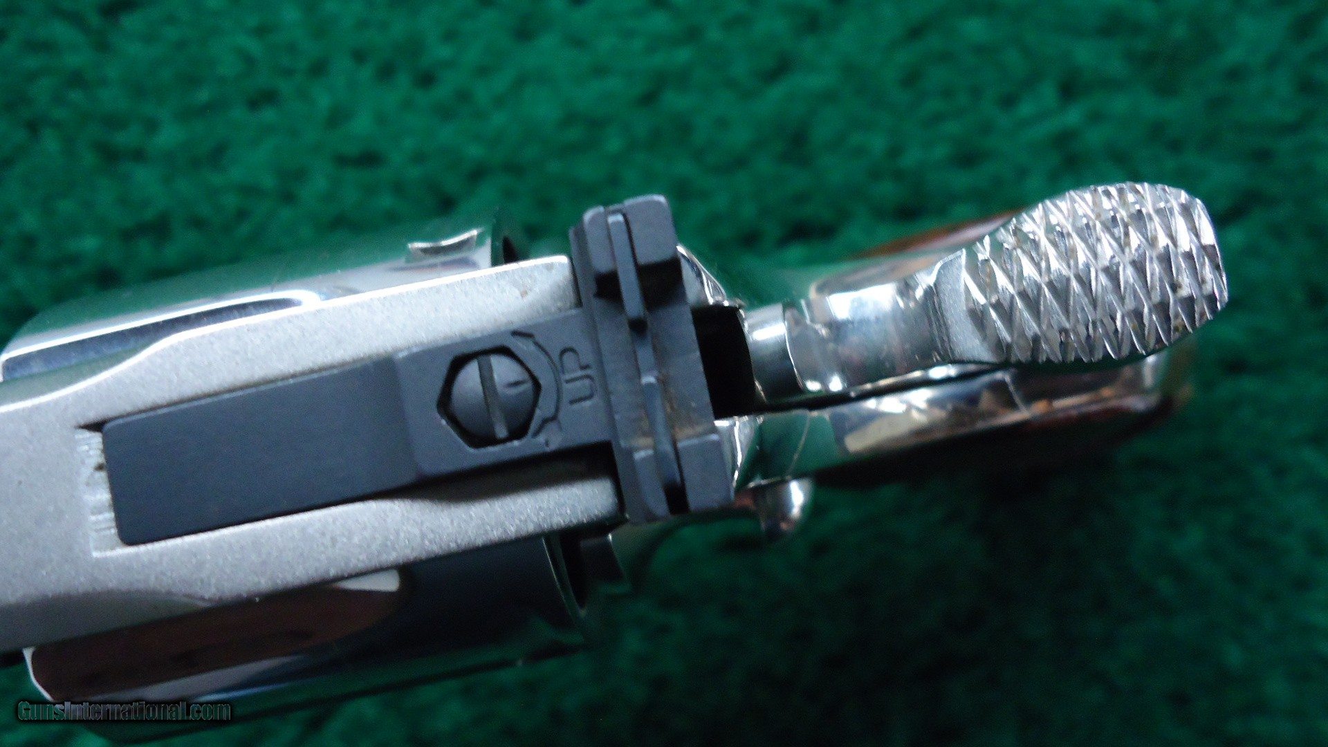 NICKEL FINISH COLT PYTHON 357 REVOLVER