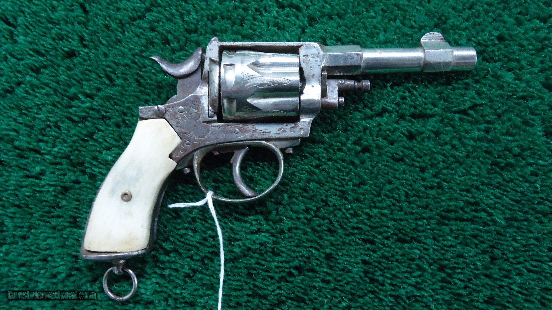*Sale Pending* - EUROPEAN BULLDOG TYPE 7 SHOT REVOLVER IN Cal. 8mm