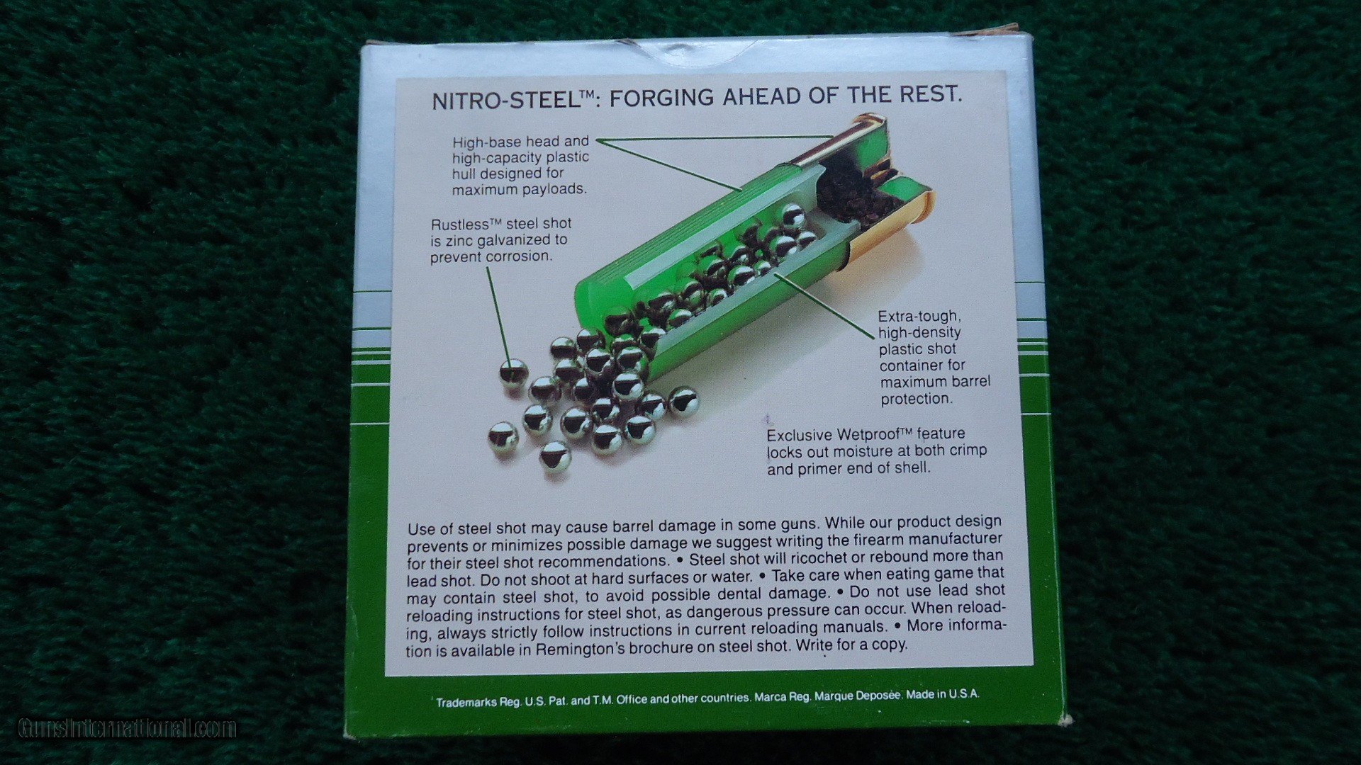 FULL BOX OF REMINGTON NITRO-STEEL MAGNUM 3-1/2 INCH 10 GAUGE SHELLS