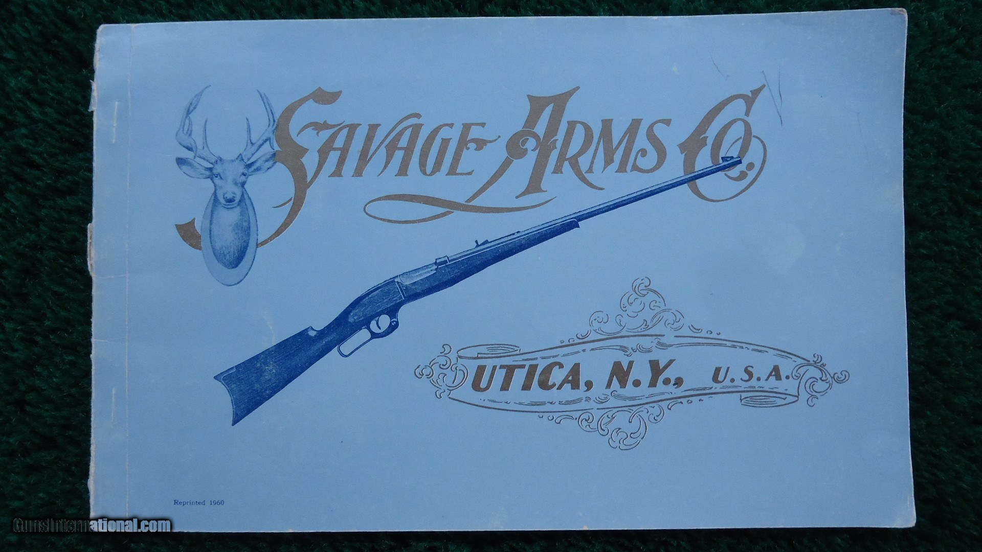 COLLECTION OF VINTAGE SAVAGE ARMS COMPANY CATALOGUES AND PAMPHLETS