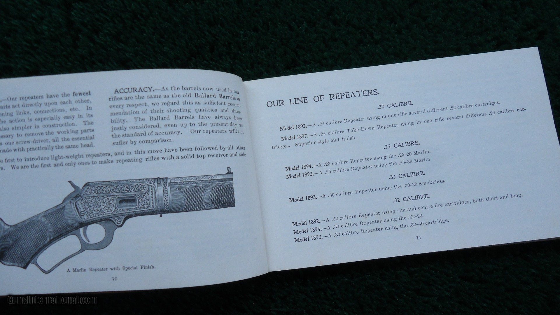 *Sale Pending* - 1905 MARLIN ILLUSTRATED PRICE LIST AND 1897 MARLIN FIREARMS CATALOG