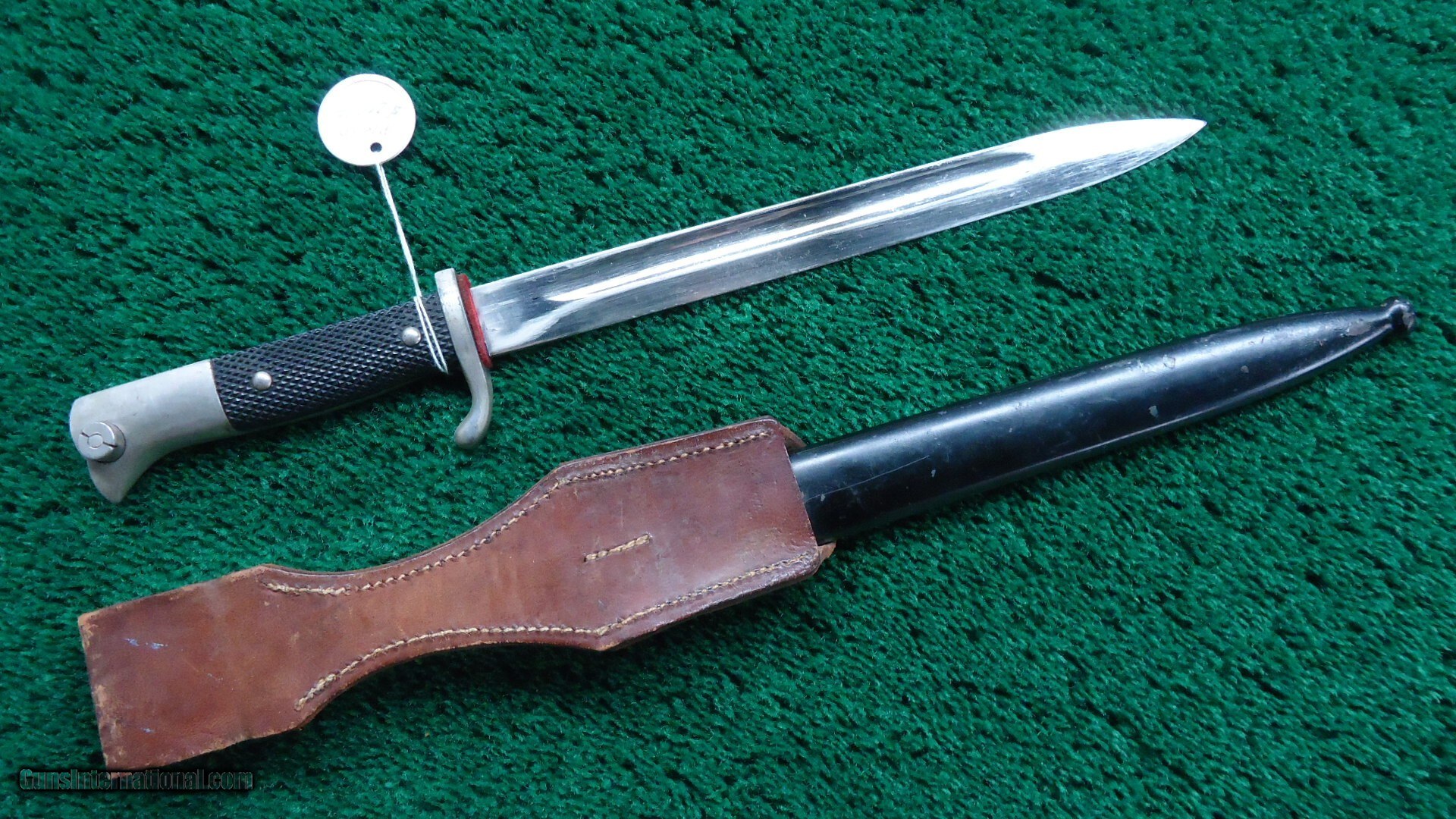 WW2 GERMAN ENLISTED DRESS BAYONET W/ SCABBARD for sale