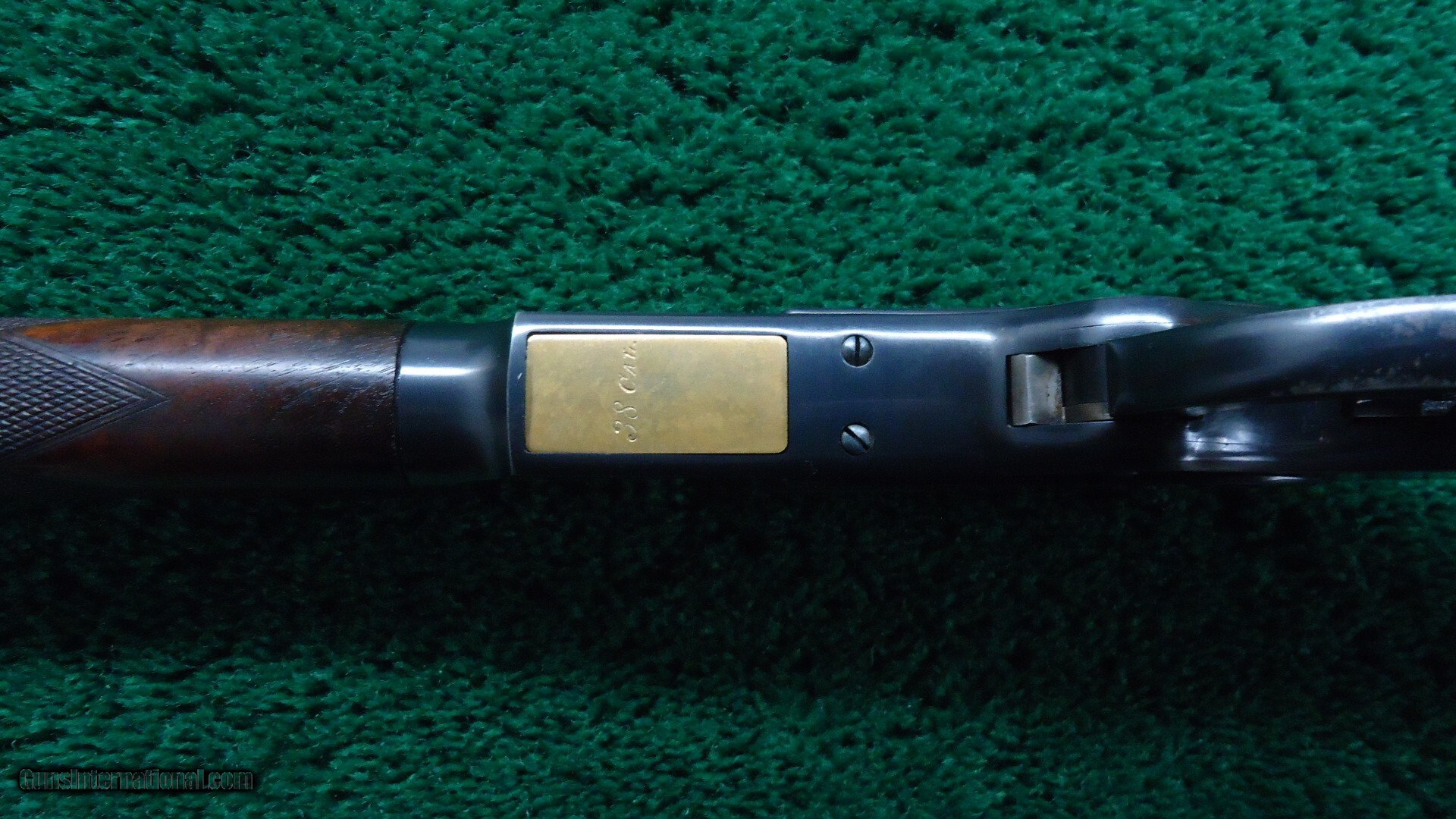 RARE WINCHESTER MODEL 1873 WITH STAINLESS STEEL OCTAGON BARREL IN 38 ...