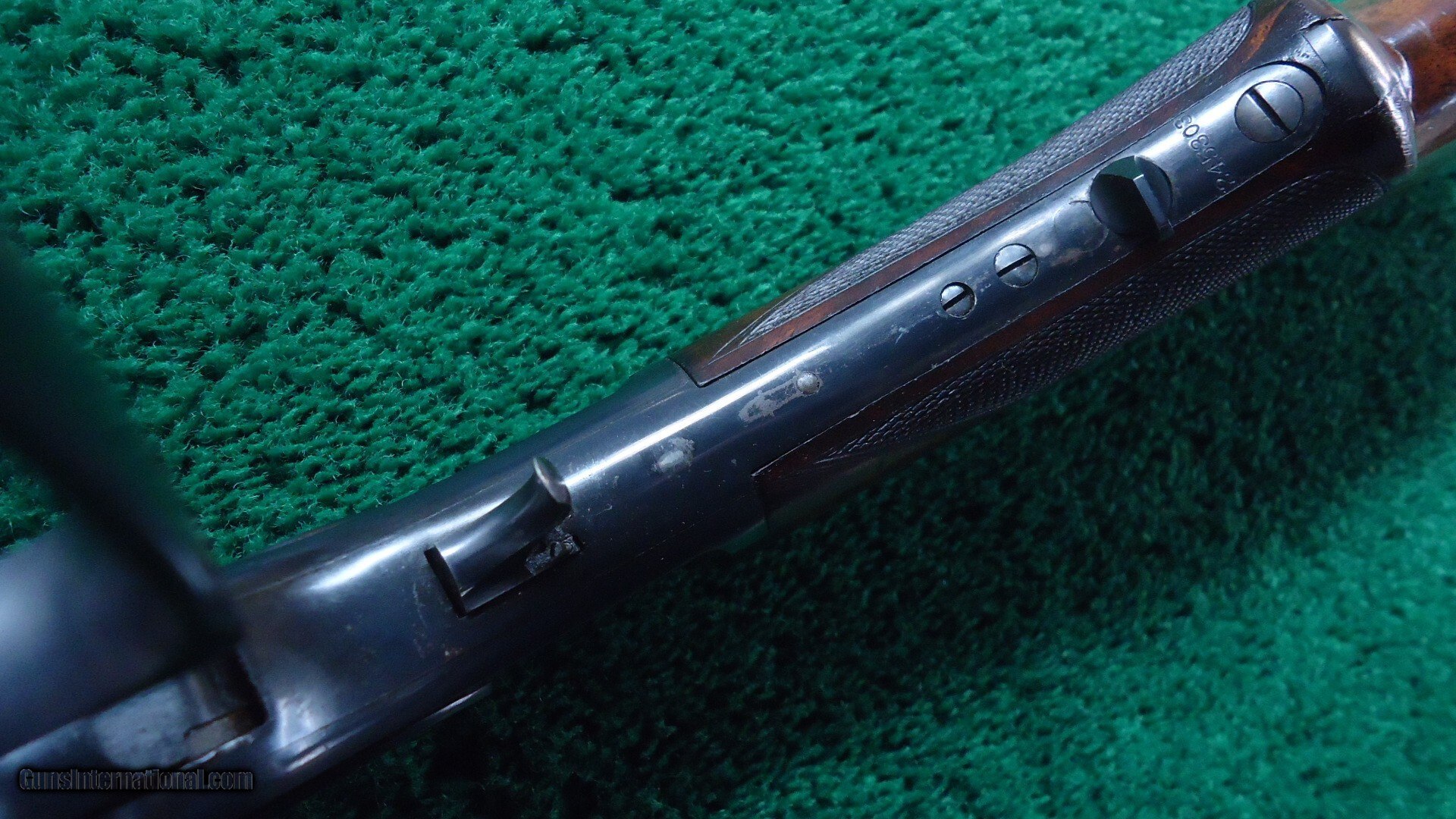 RARE WINCHESTER MODEL 1873 WITH STAINLESS STEEL OCTAGON BARREL IN 38 ...