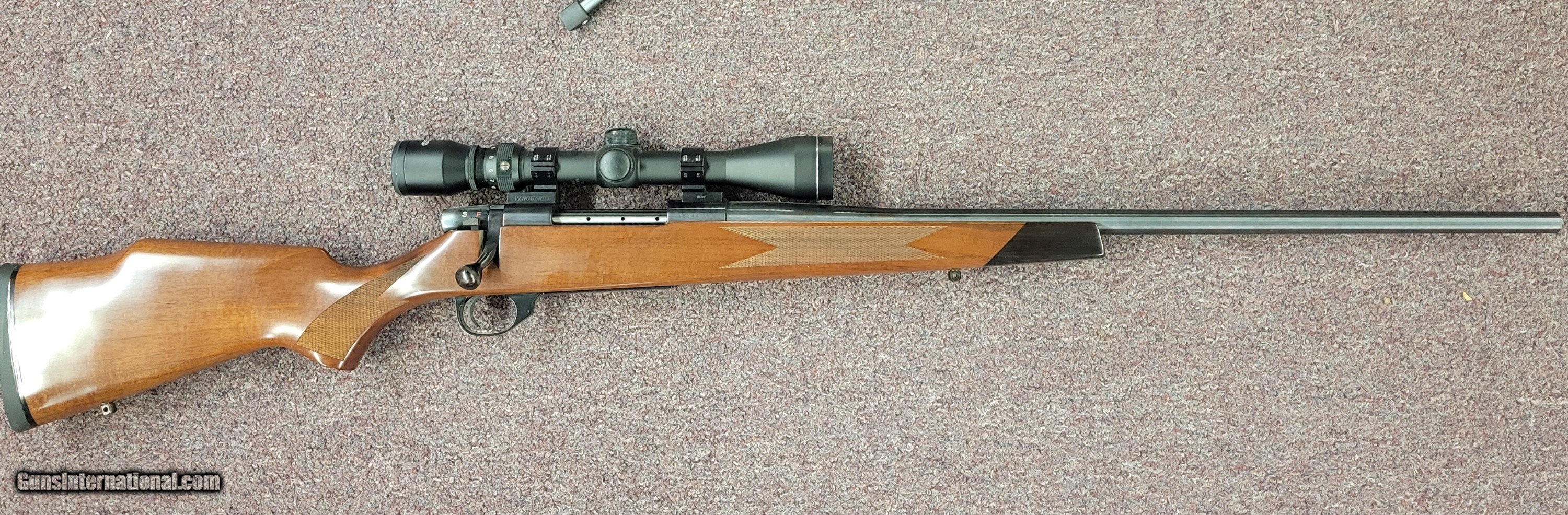 Weatherby Vanguard. 30-06 Optics