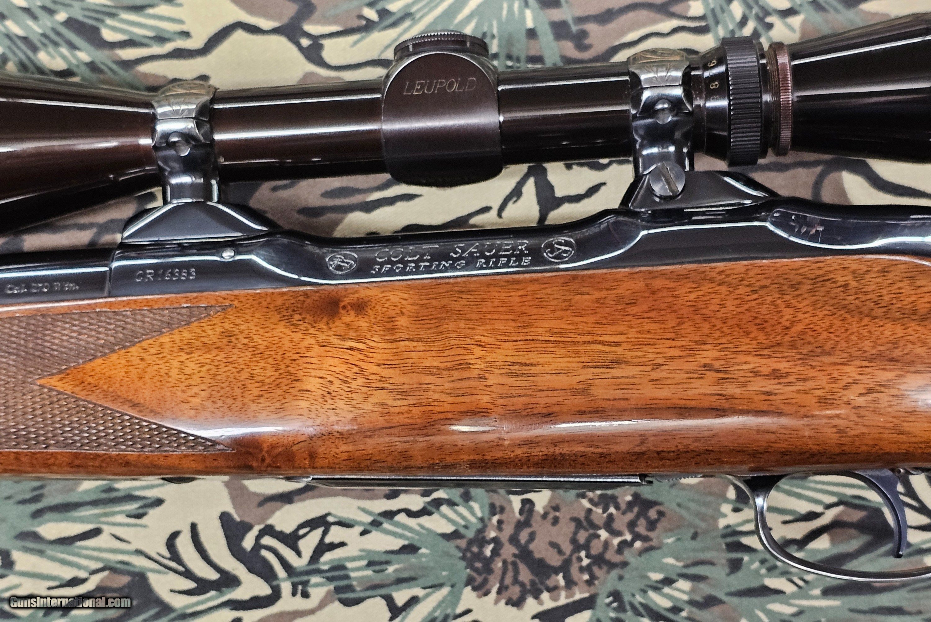 Colt Sauer Sporting Rifle .270 Winchester - Leupold - Free Shipping