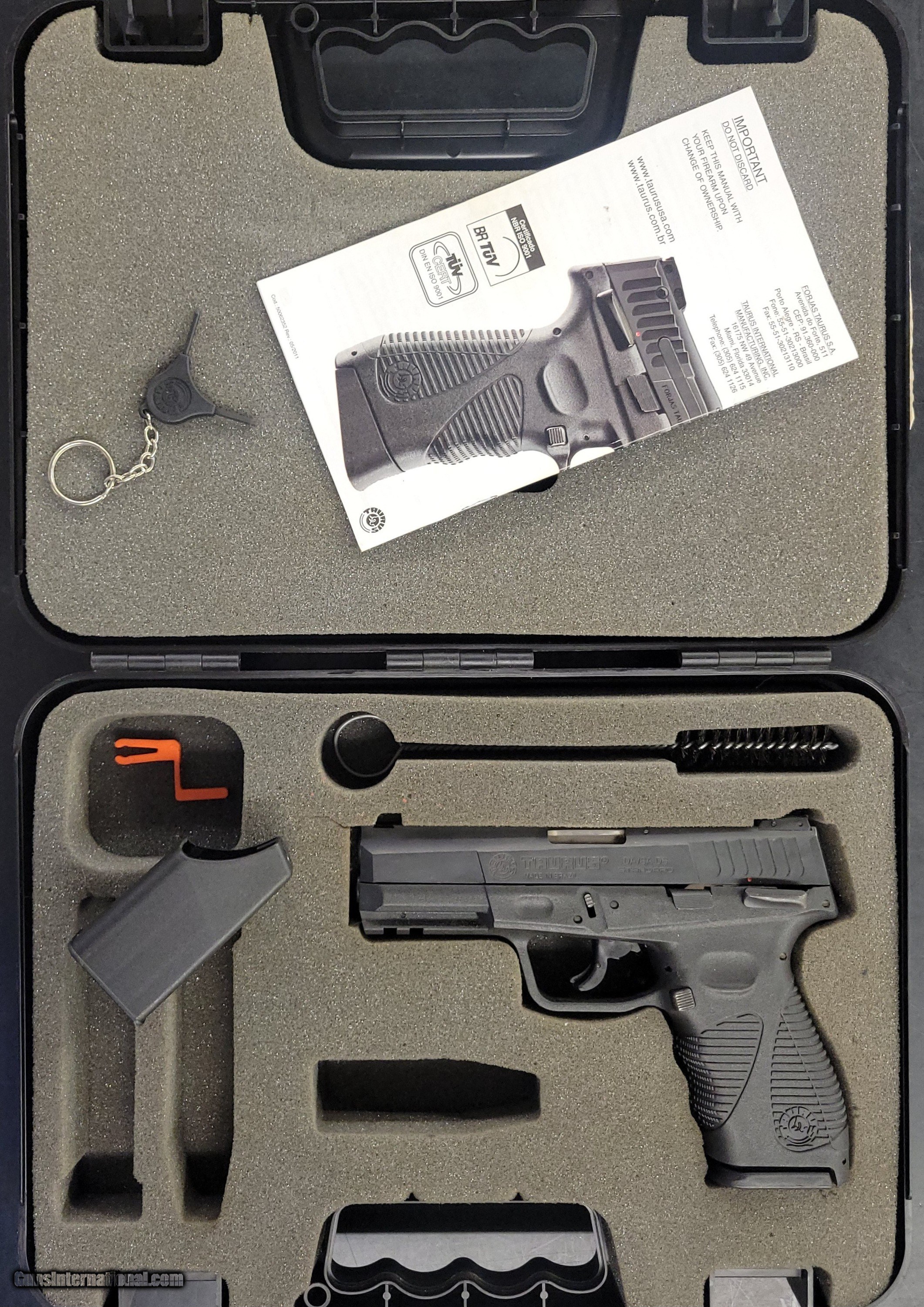 Taurus 24/7 Gen 2 Full Size 9mm semi auto pistol - Free Shipping