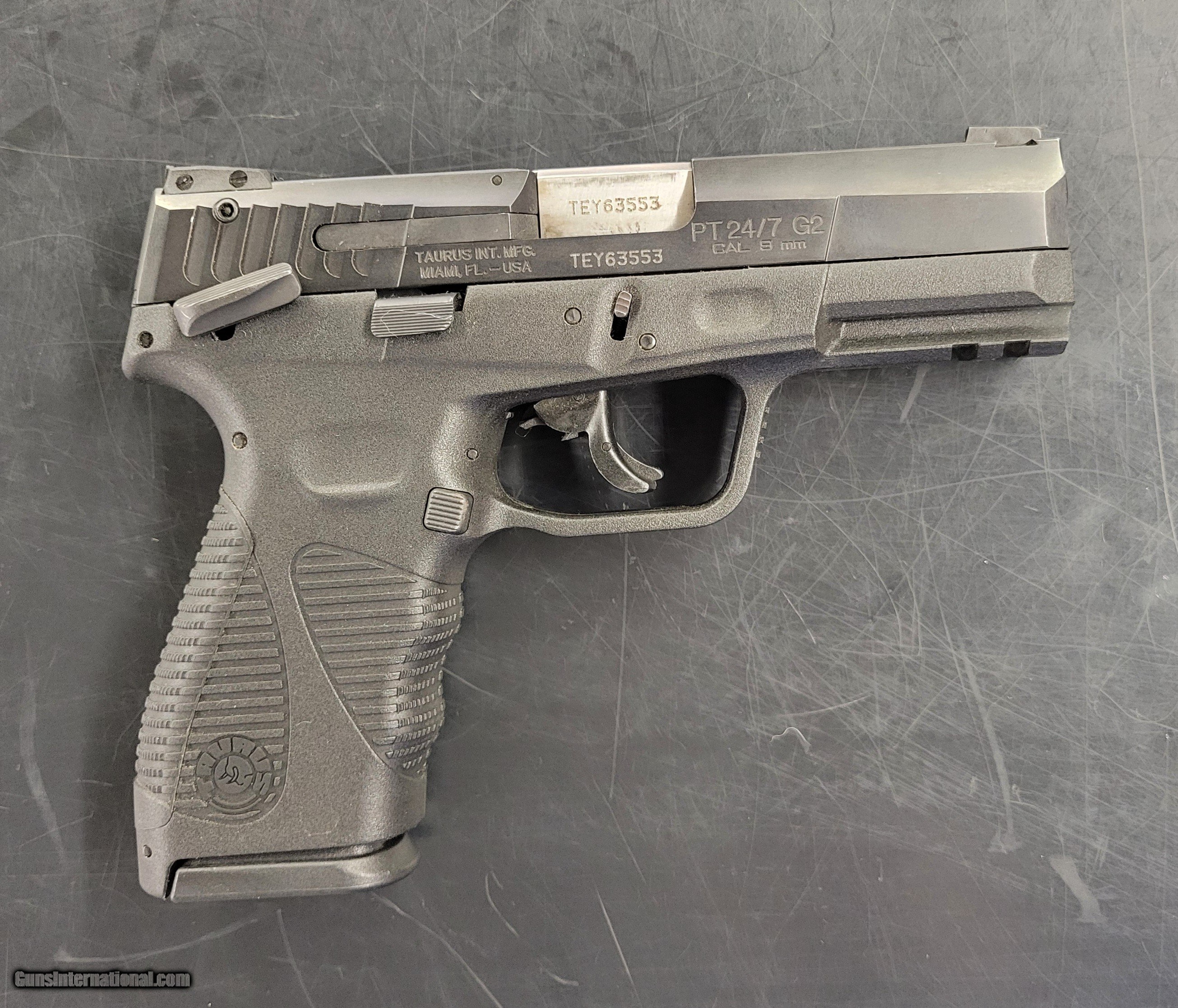 Taurus 24/7 Gen 2 Full Size 9mm semi auto pistol - Free Shipping