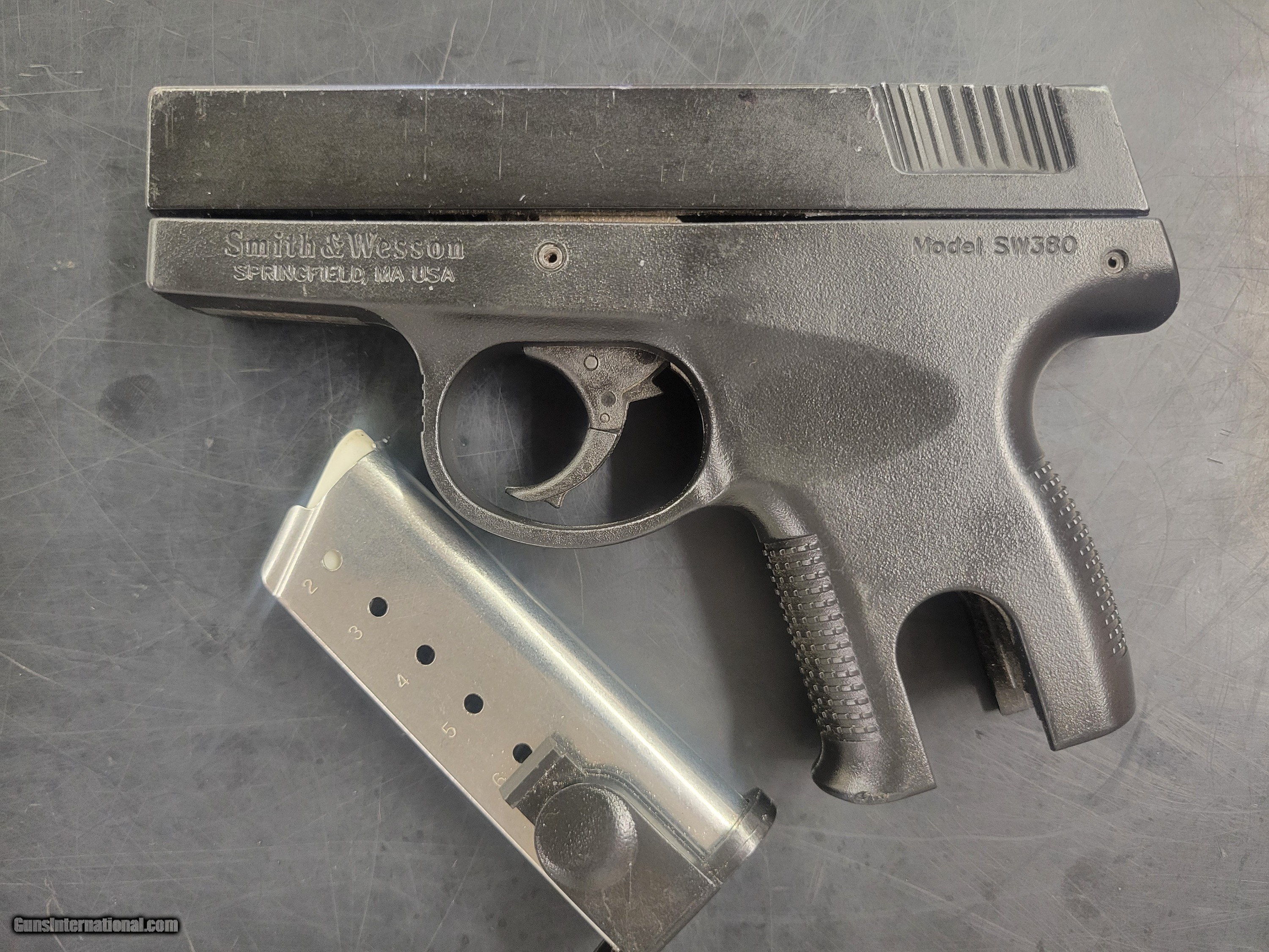 Smith & Wesson SW380 sub-compact 380 semi auto pistol