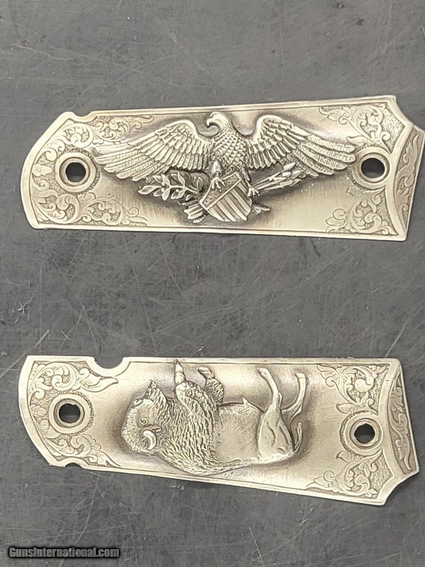 Sid Bell Pewter 1911 grips 1978 marked