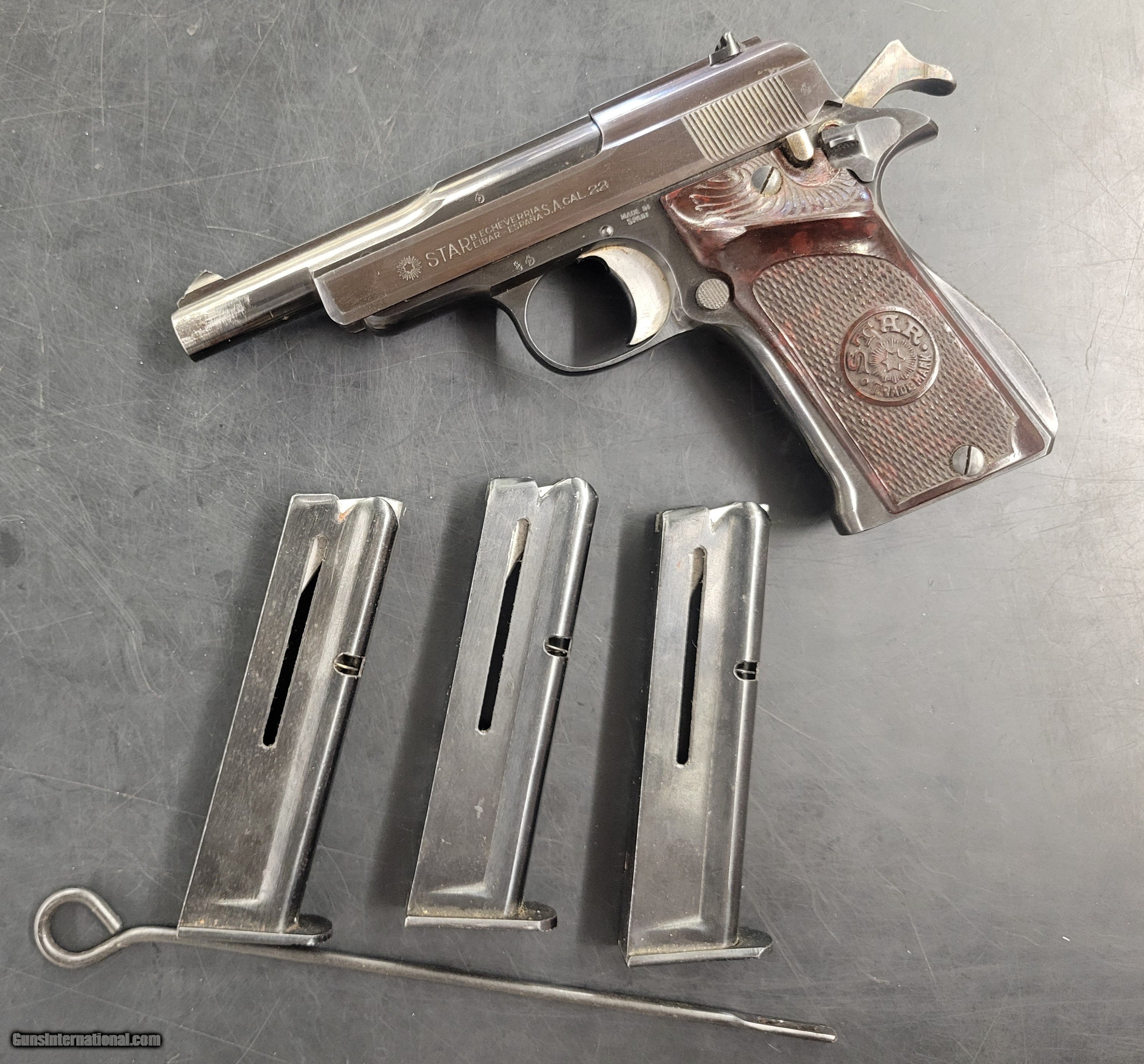 Star model F .22 LR target pistol