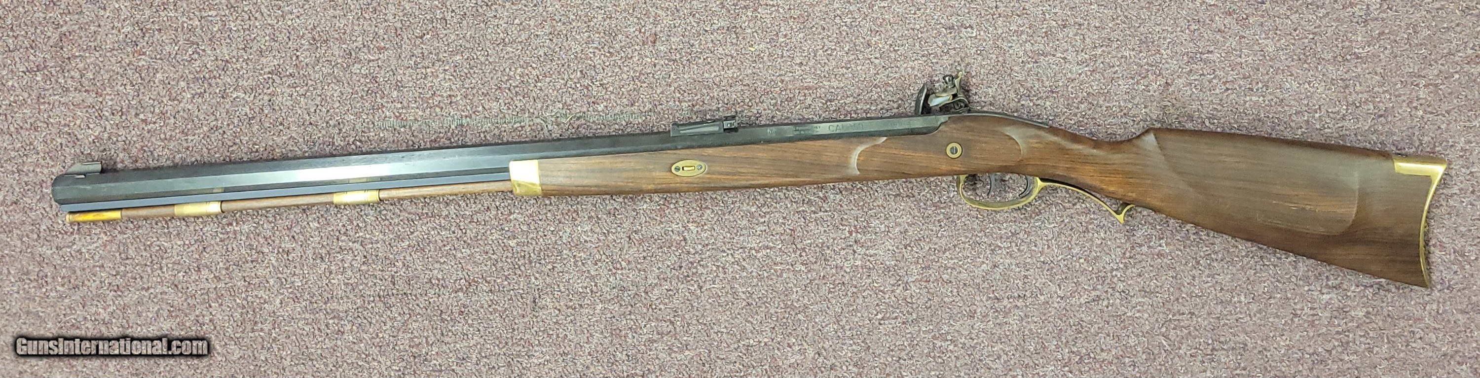 Flintlock Hawken rifle - 50 cal flintlock by Cabela's