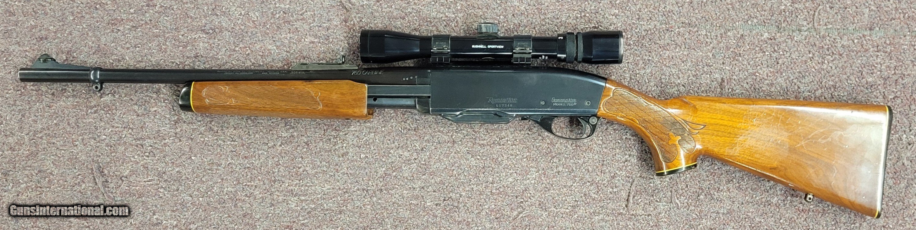 Remington 760 CARBINE .308 Winchester Pump Action Rifle