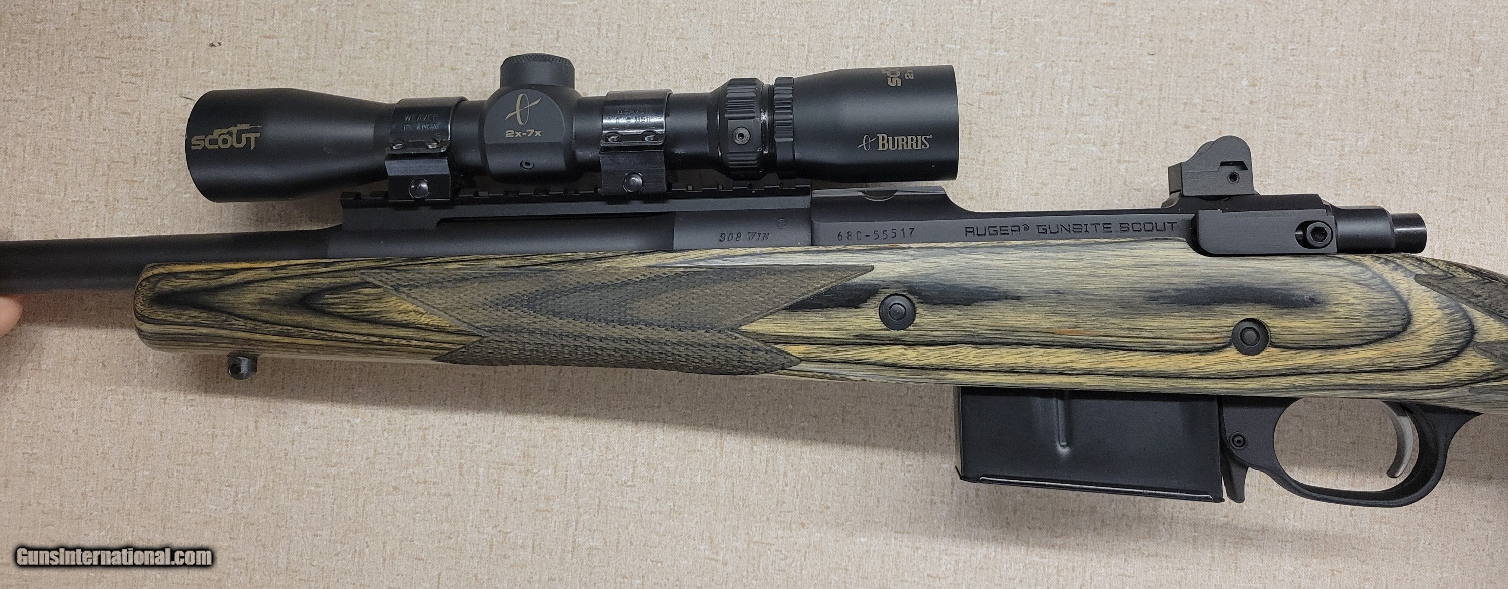 Ruger Gunsite Scout Package with Burris Scout Scope