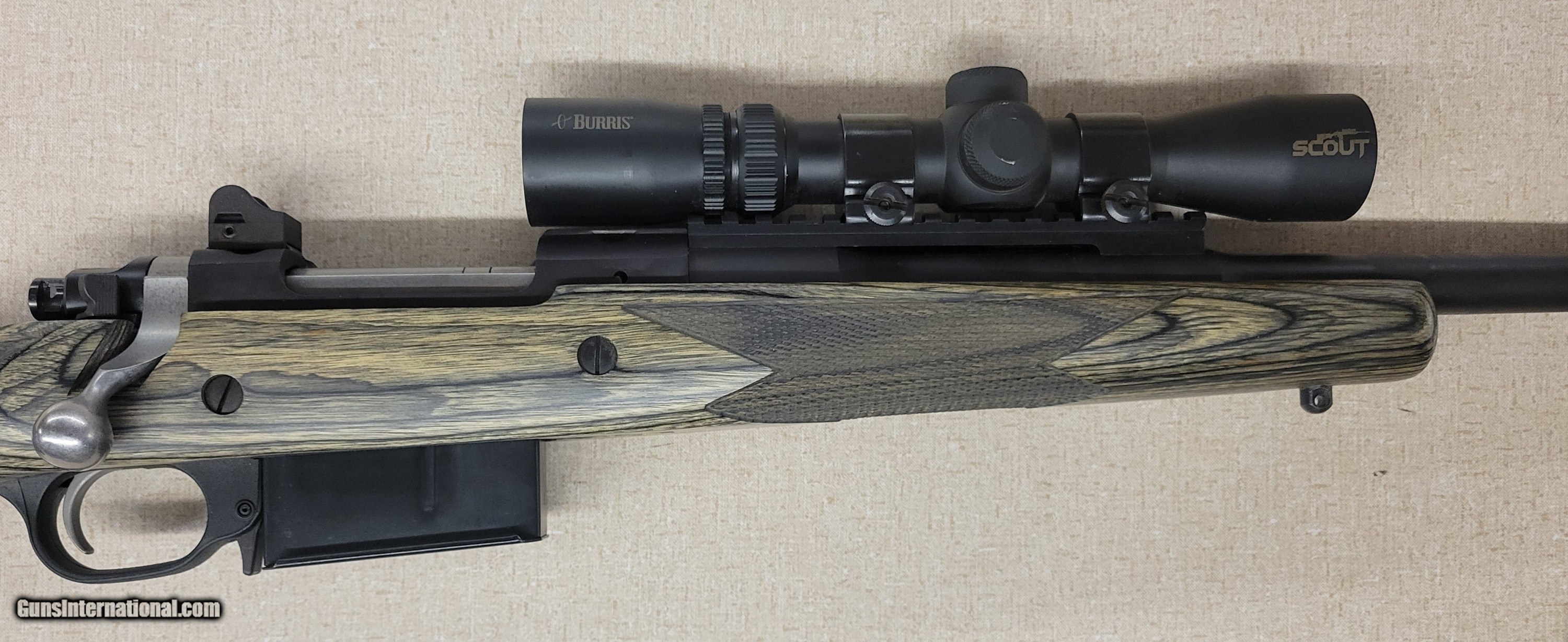 Ruger Gunsite Scout Package with Burris Scout Scope