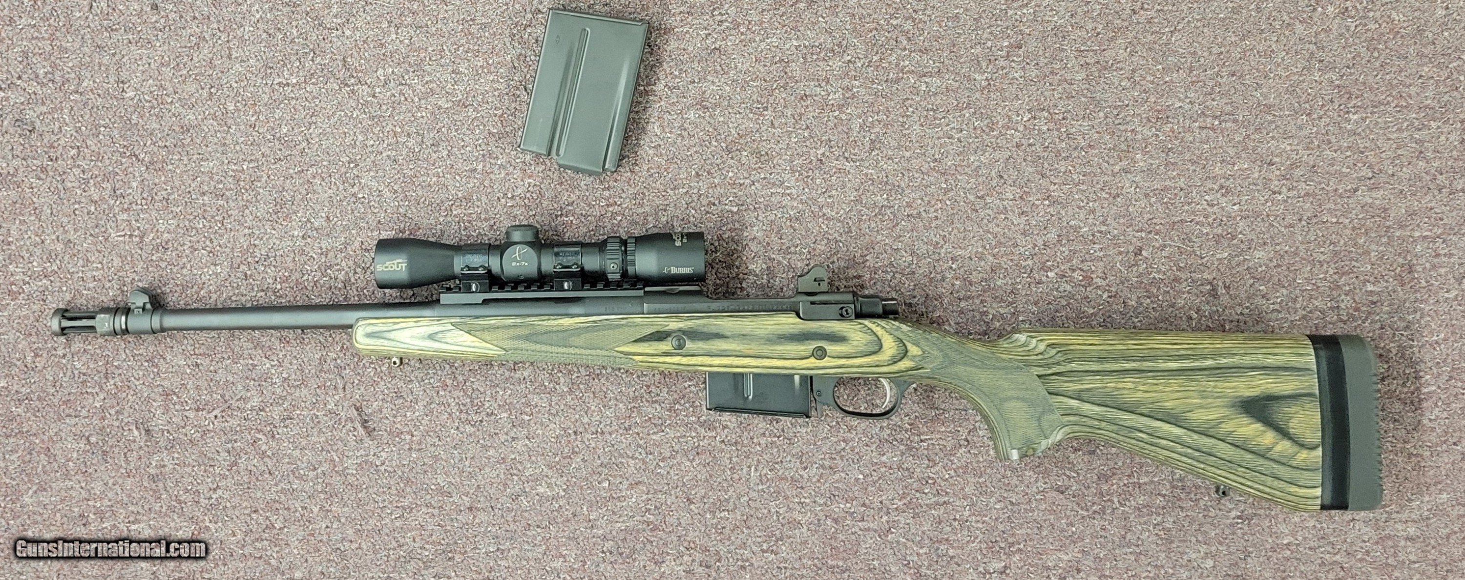 Ruger Gunsite Scout Package with Burris Scout Scope