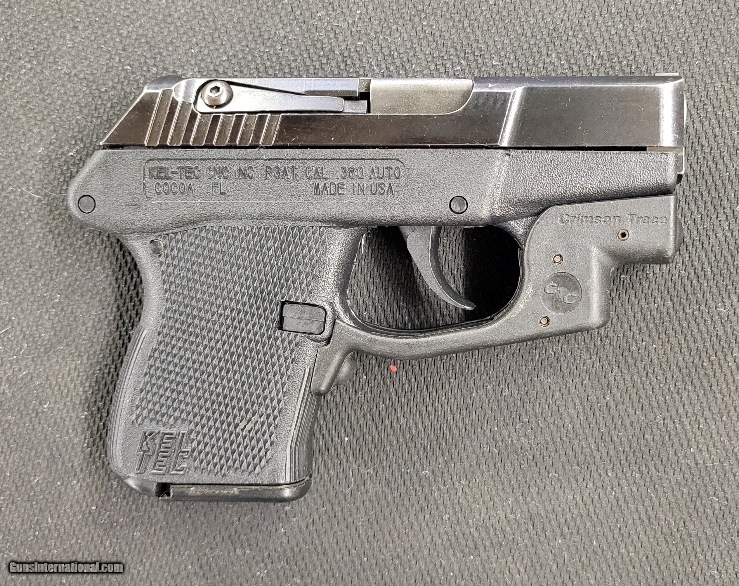 Kel-Tec P3AT .380 ACP Sub Compact Pistol
