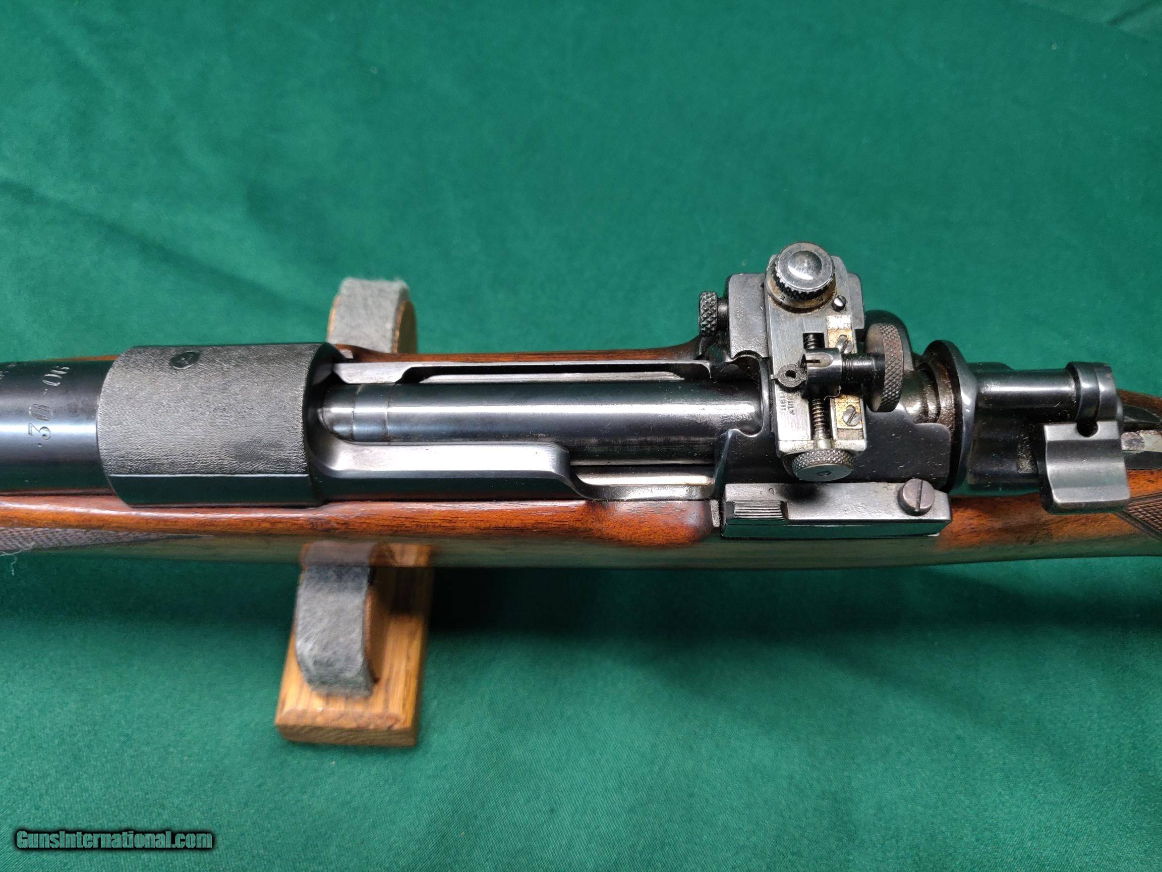 George Gibbs sporting rifle in 30/06, 100% original