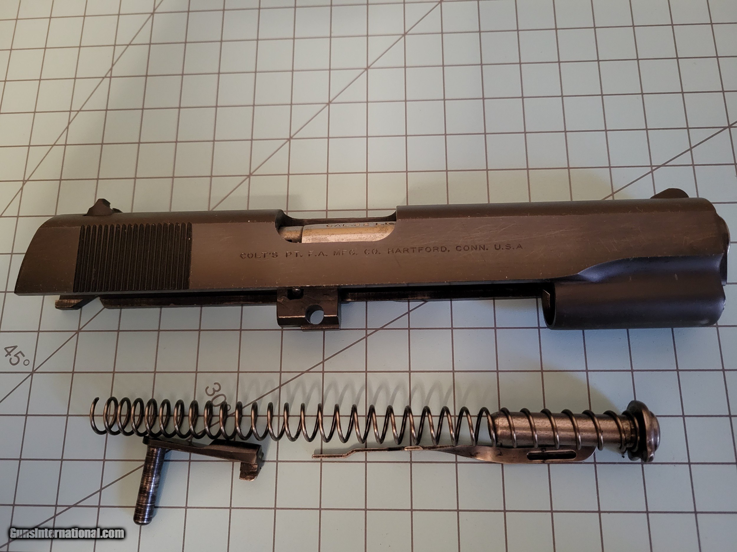 Colt conversion unit, 2nd model, complete, all original, correct slide ...