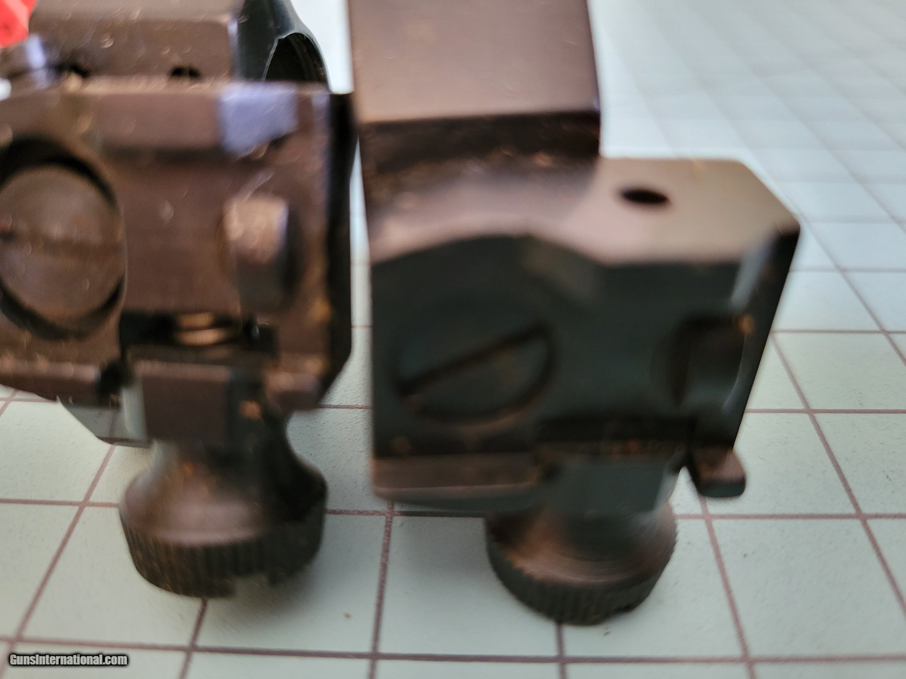 EAW scope rings marketed by Kahles, 30mm, for Ruger rifles