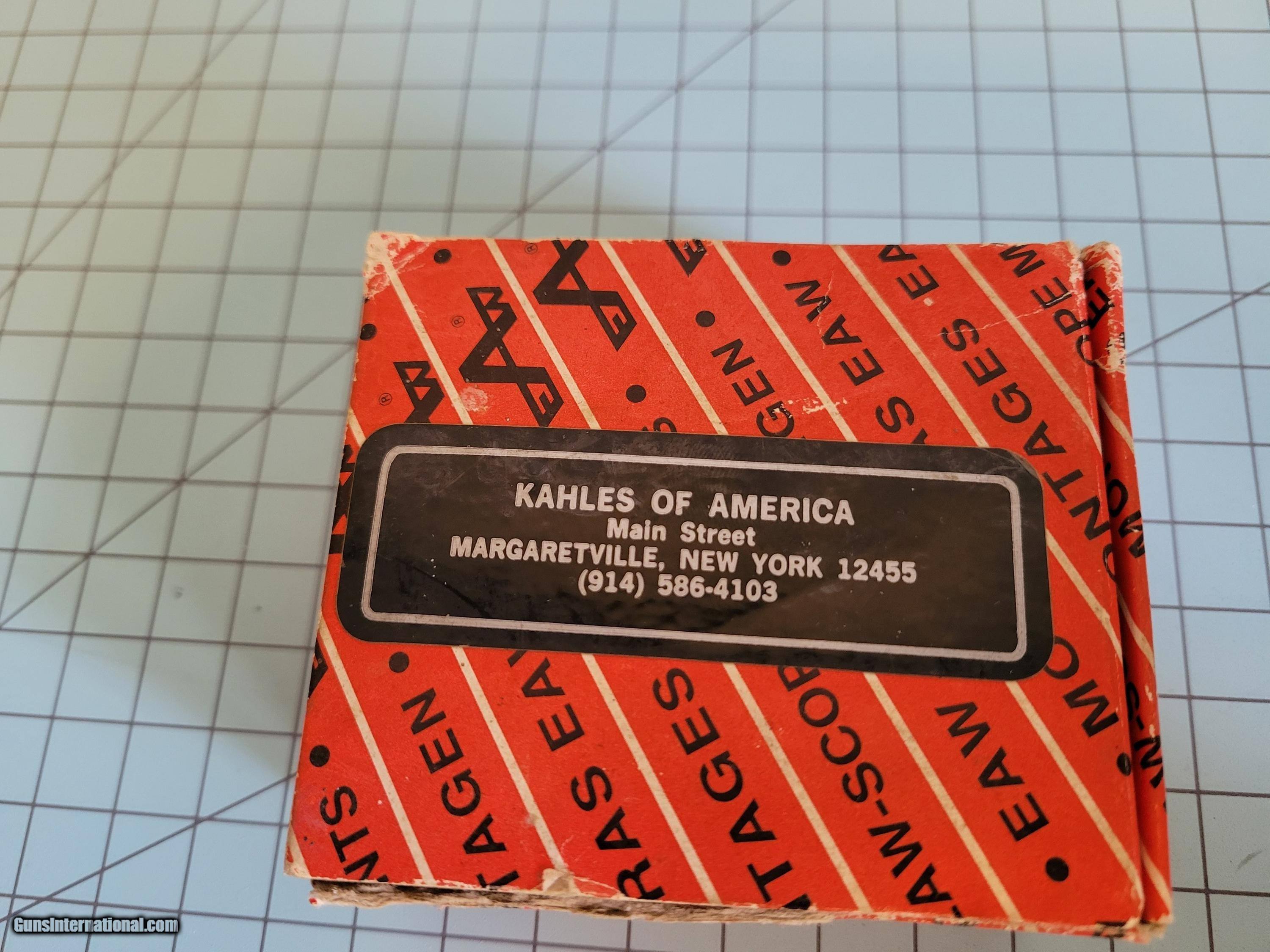 EAW scope rings marketed by Kahles, 30mm, for Ruger rifles