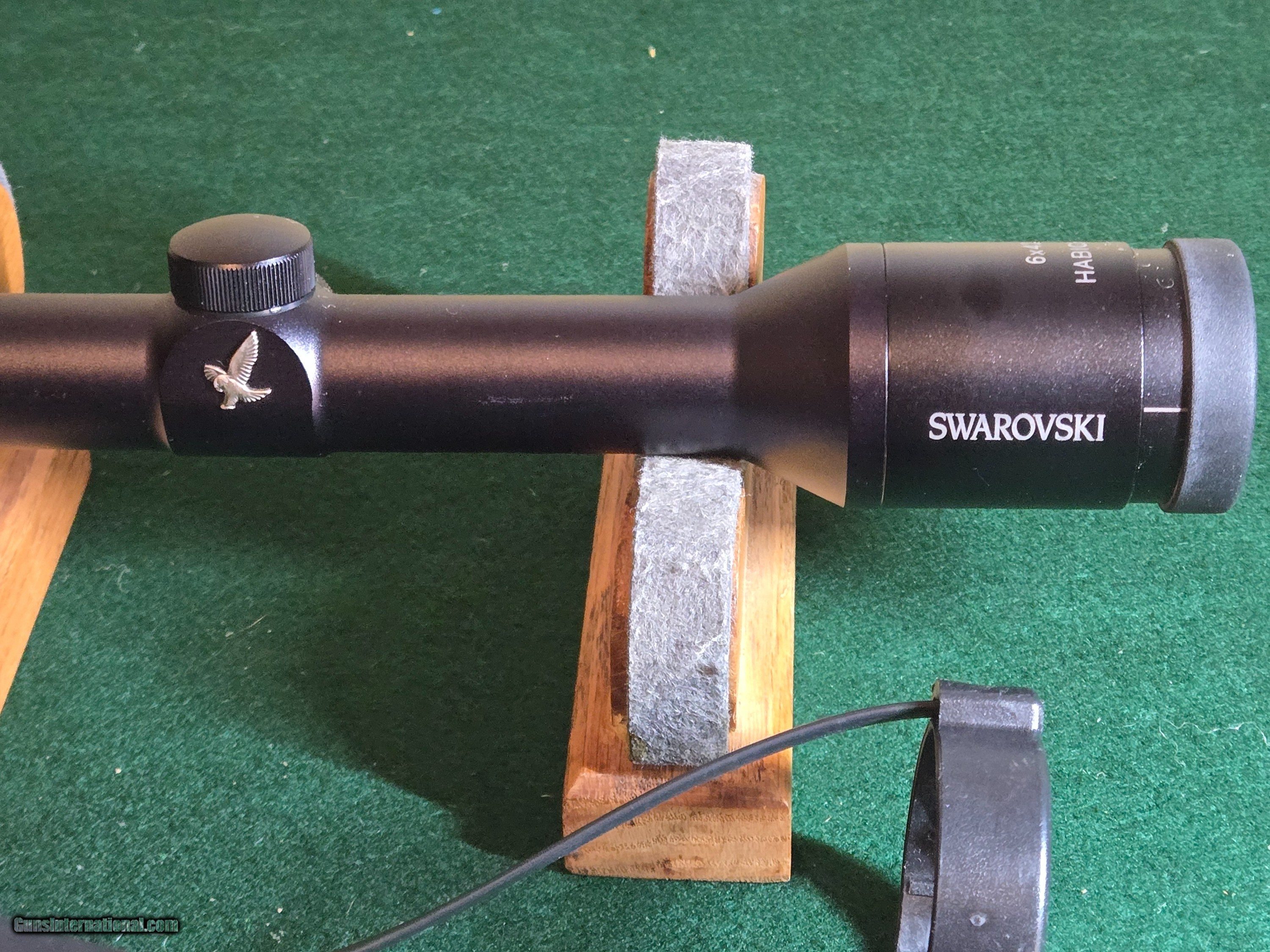 Swarovski 6-42 Habicht riflescope, German type reticle, excellent condition