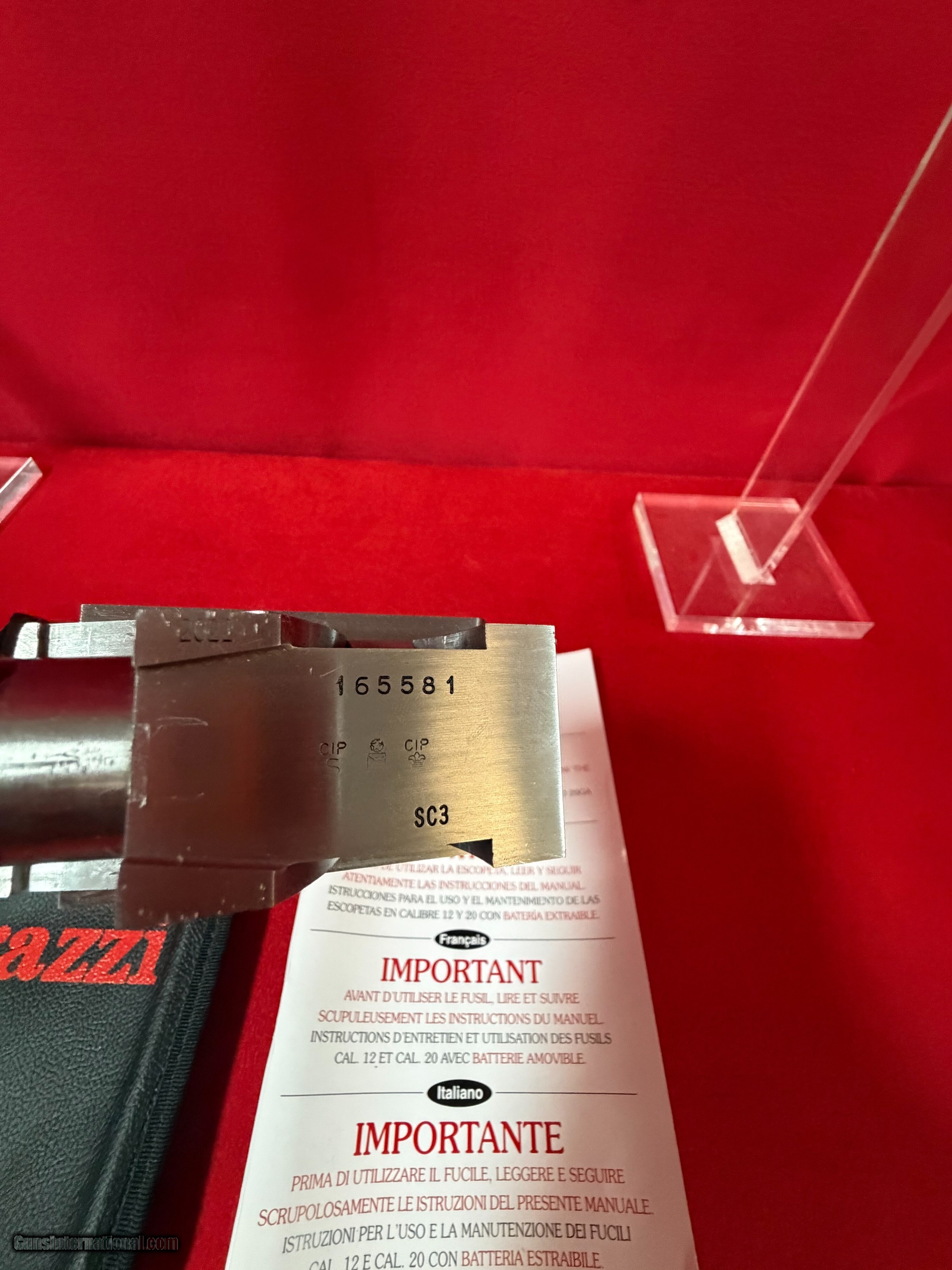 Perazzi 33 inch High Tech SC3 Grade Barrel LIKE NEW for sale